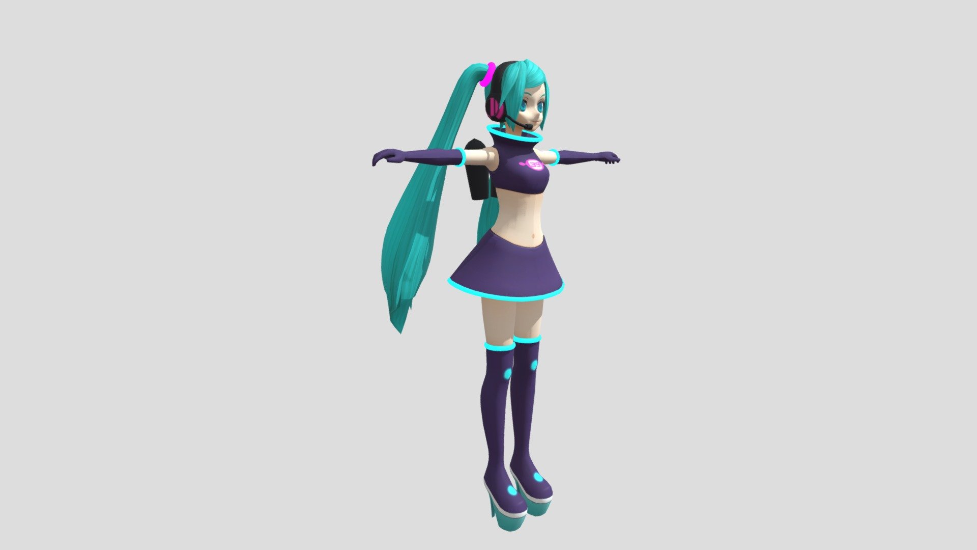 Space Miku - Download Free 3D model by Gusifer719 (@Gusifer71) [9be7b13 ...