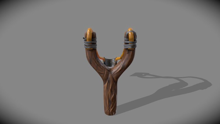 Slingshot-weapons-3dmodel 3D models - Sketchfab