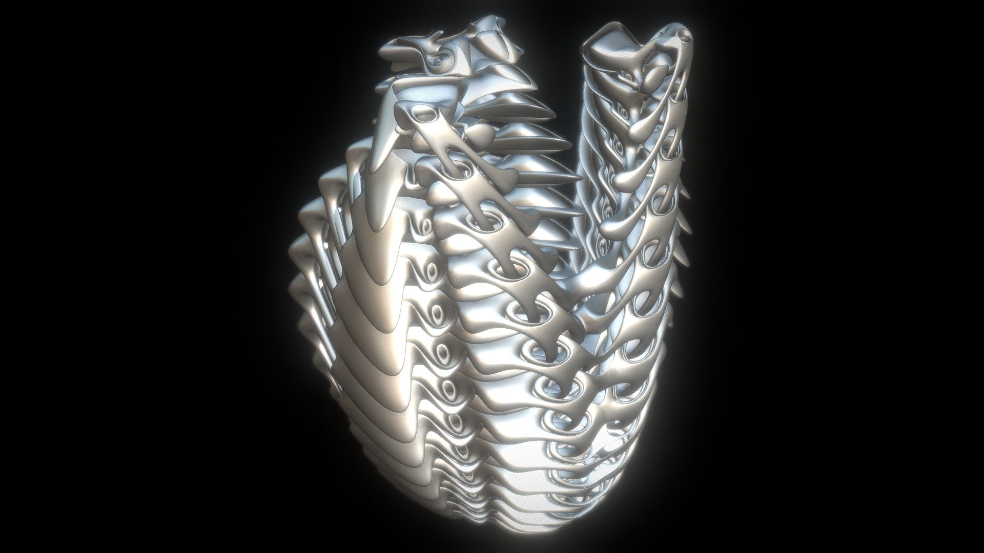 Morphy Tower - 3D model by ekimroyrp [9be8503] - Sketchfab