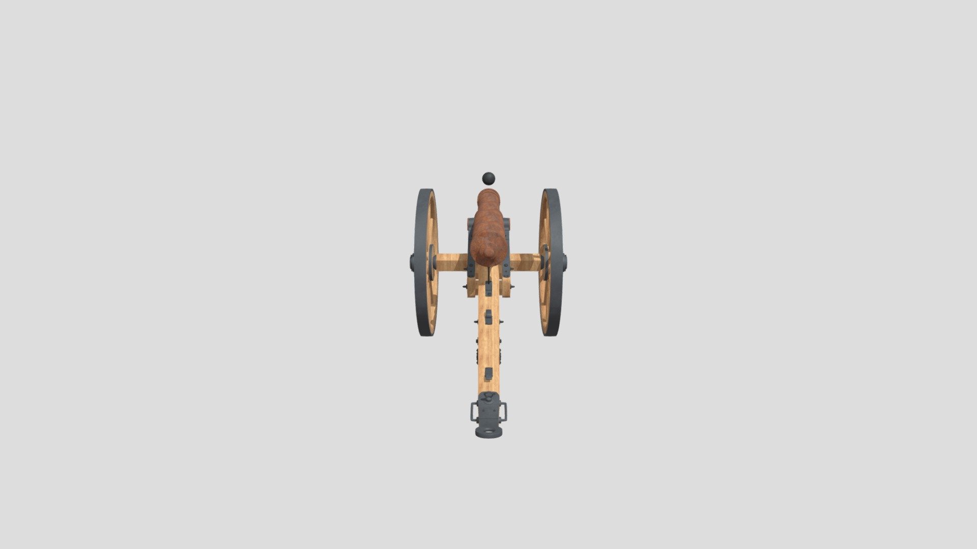 12lb cannon - 3D model by mauriciosoliz44 [9bea8c9] - Sketchfab