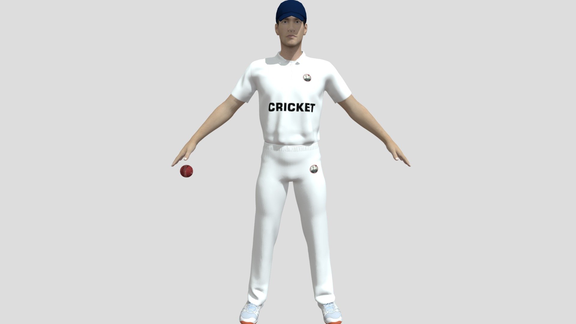 Cricket Bowler - Buy Royalty Free 3D model by trish.j2109 [9beca59 ...