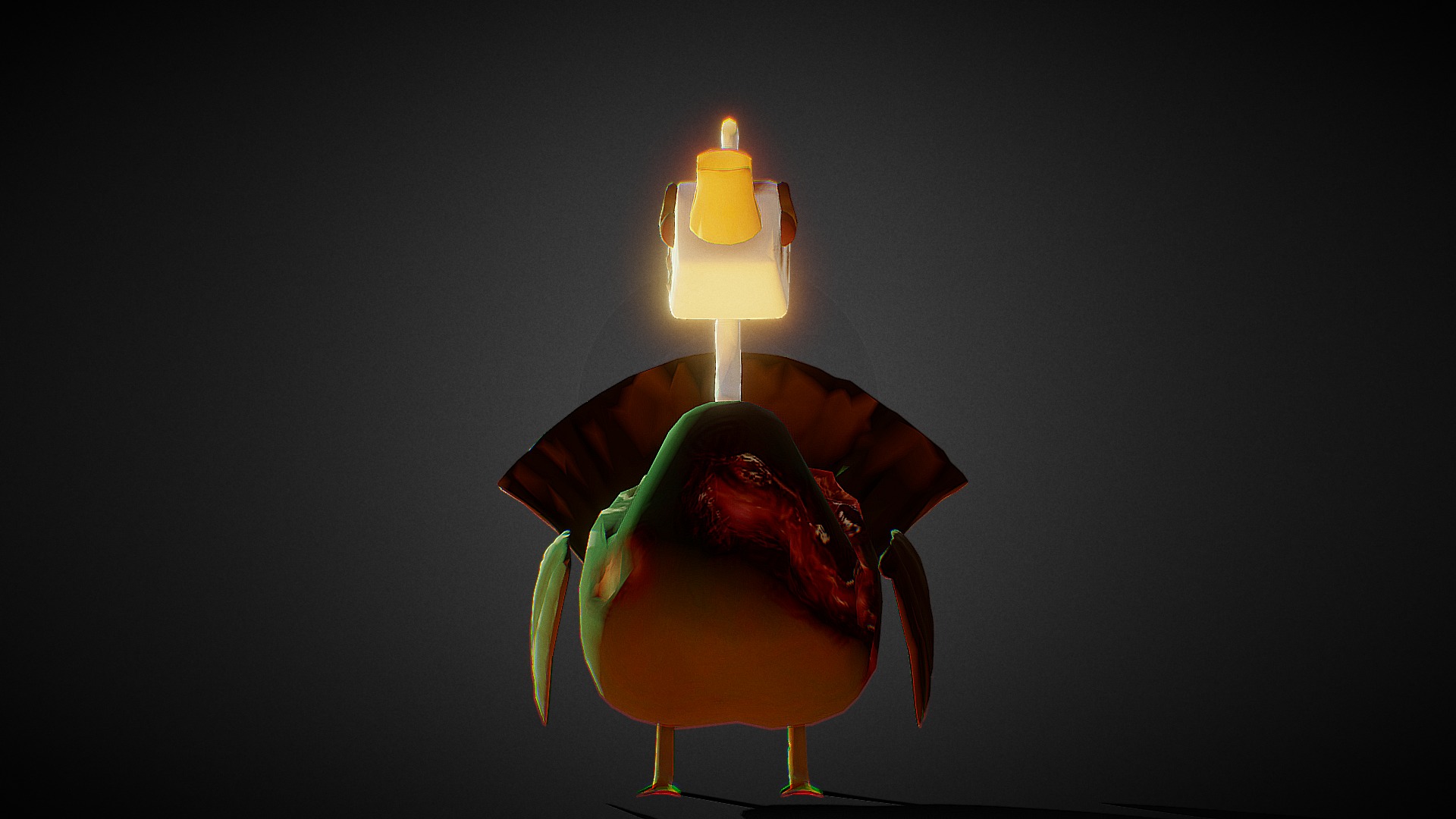 Undead Turkey - Download Free 3D model by Onye Nacho (@onyenacho ...