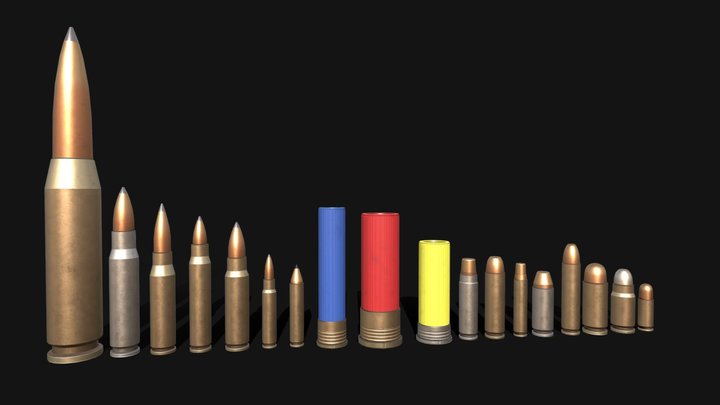 Bullet 3D models - Sketchfab