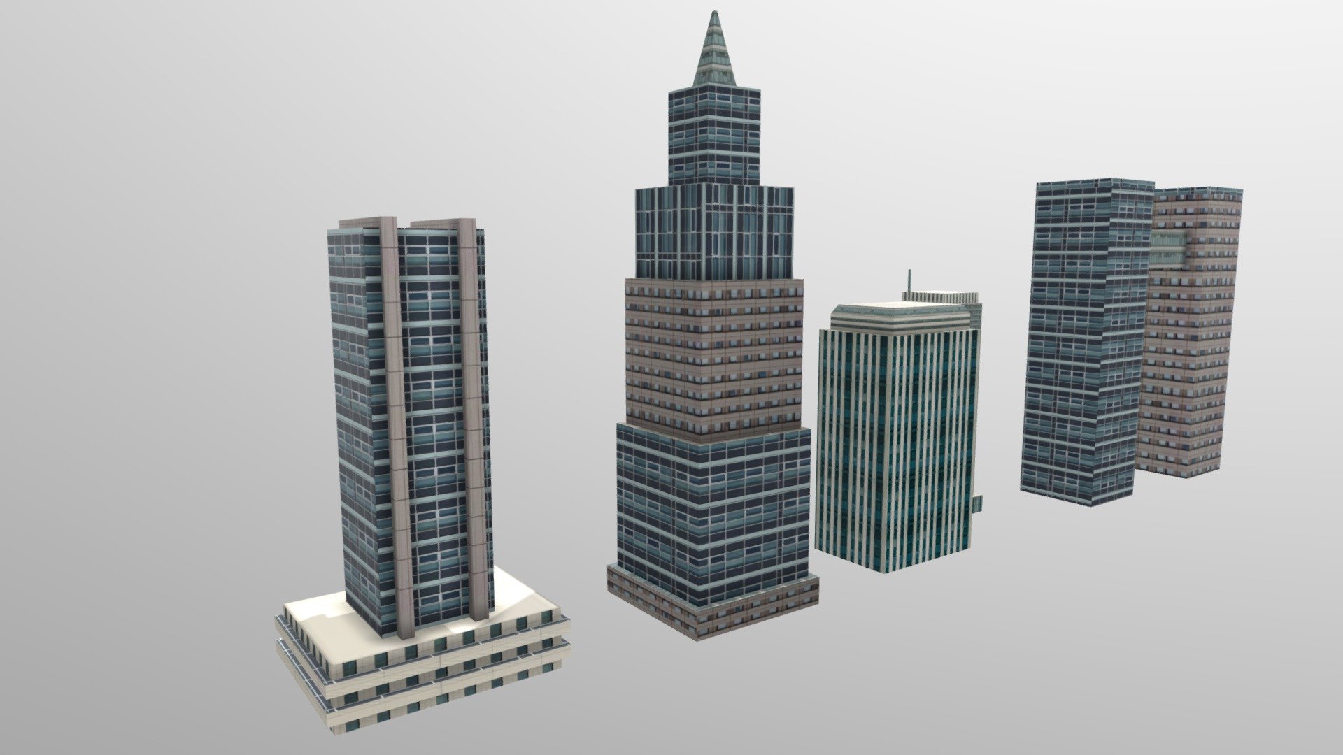 3D Lowpoly Game Ready Buildings - Download Free 3D model by Sohail ...