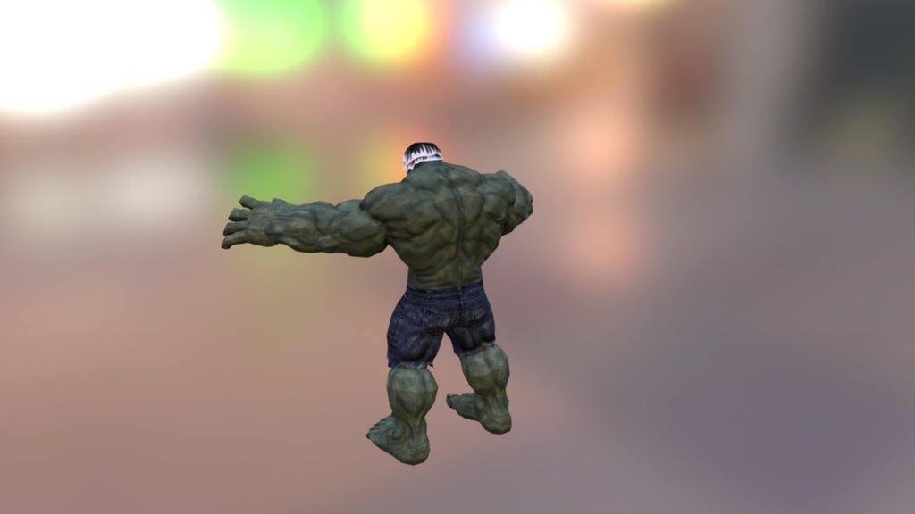 Hulk - 3D model by belissimo [9bf3435] - Sketchfab