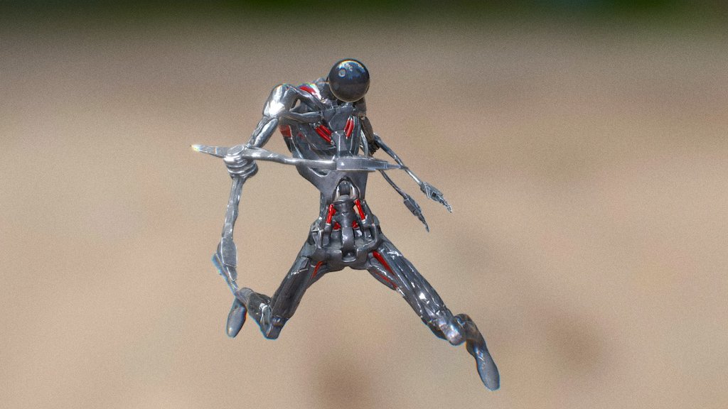 Robot Pose sketch - 3D model by abe_hokage [9bf438f] - Sketchfab