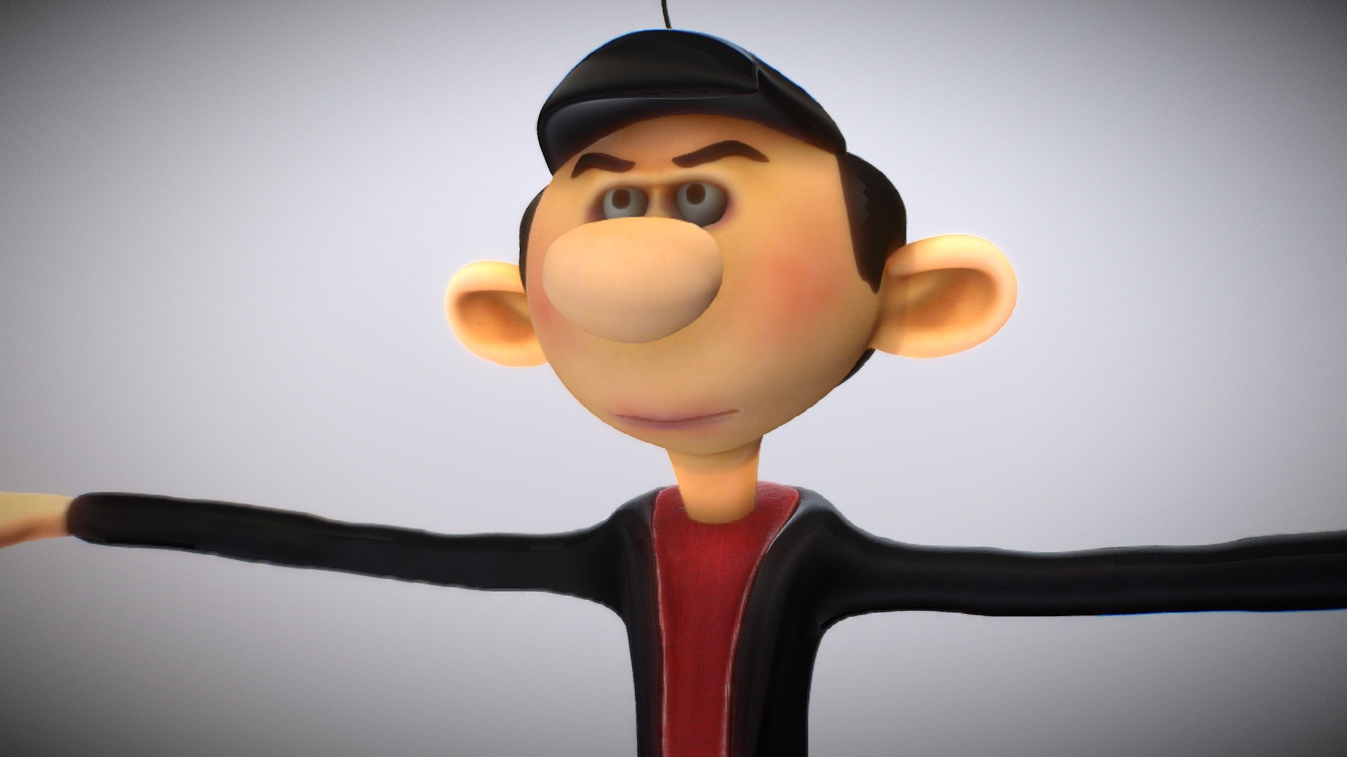 Cartoon Character - Download Free 3D model by Idmenthal (@idmental.id ...