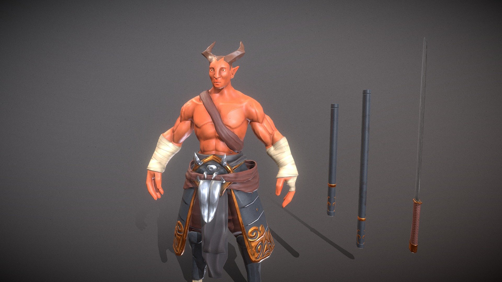 Crimson Ronin - 3D model by Saper2001 [9bf620c] - Sketchfab