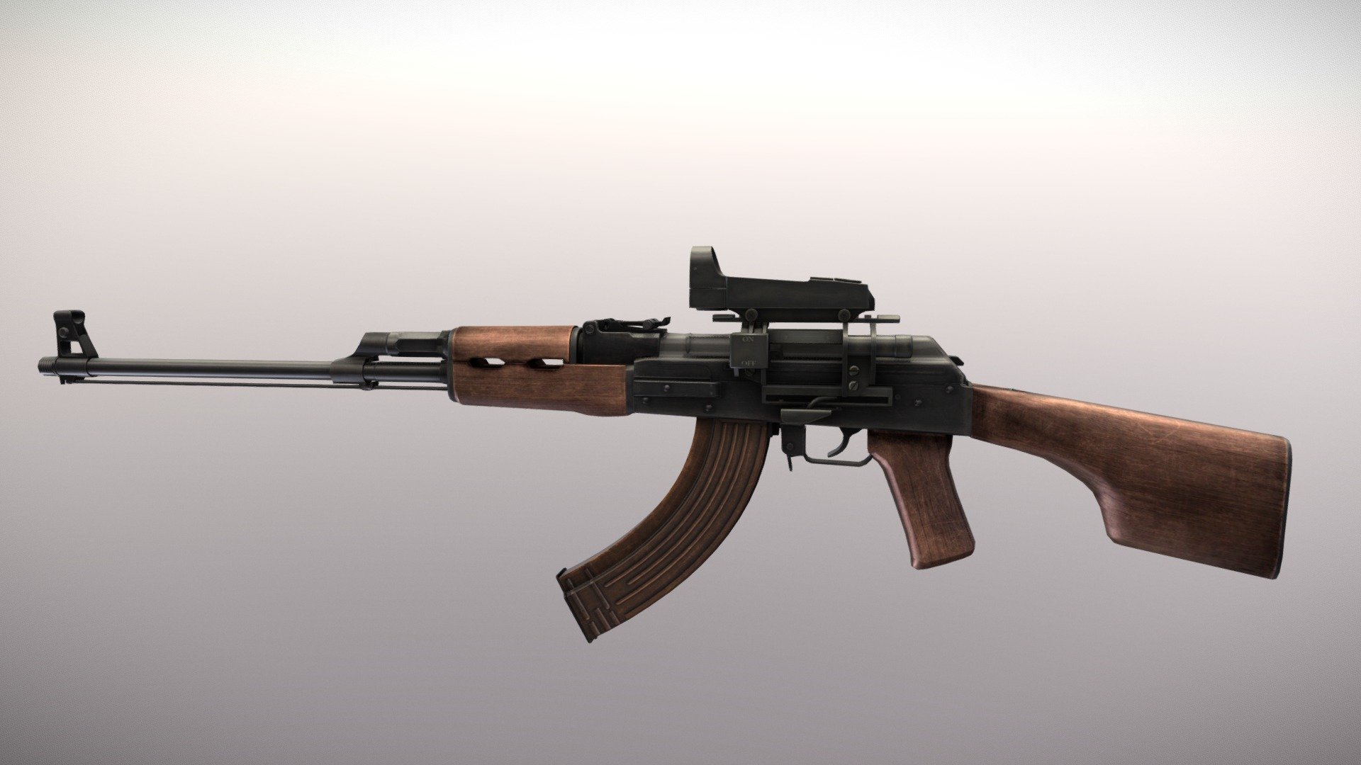 Russian Assault Rifle - Buy Royalty Free 3D model by bsp [9bf6a2b ...