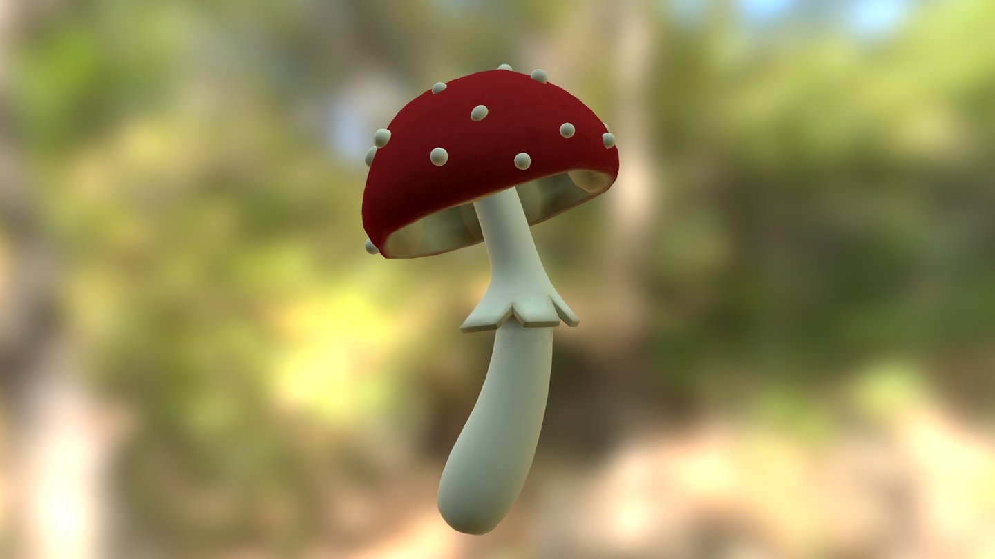 ToadStool - 3D model by Gabriel Baltodano (@gwbalto) [9bf6dcf] - Sketchfab
