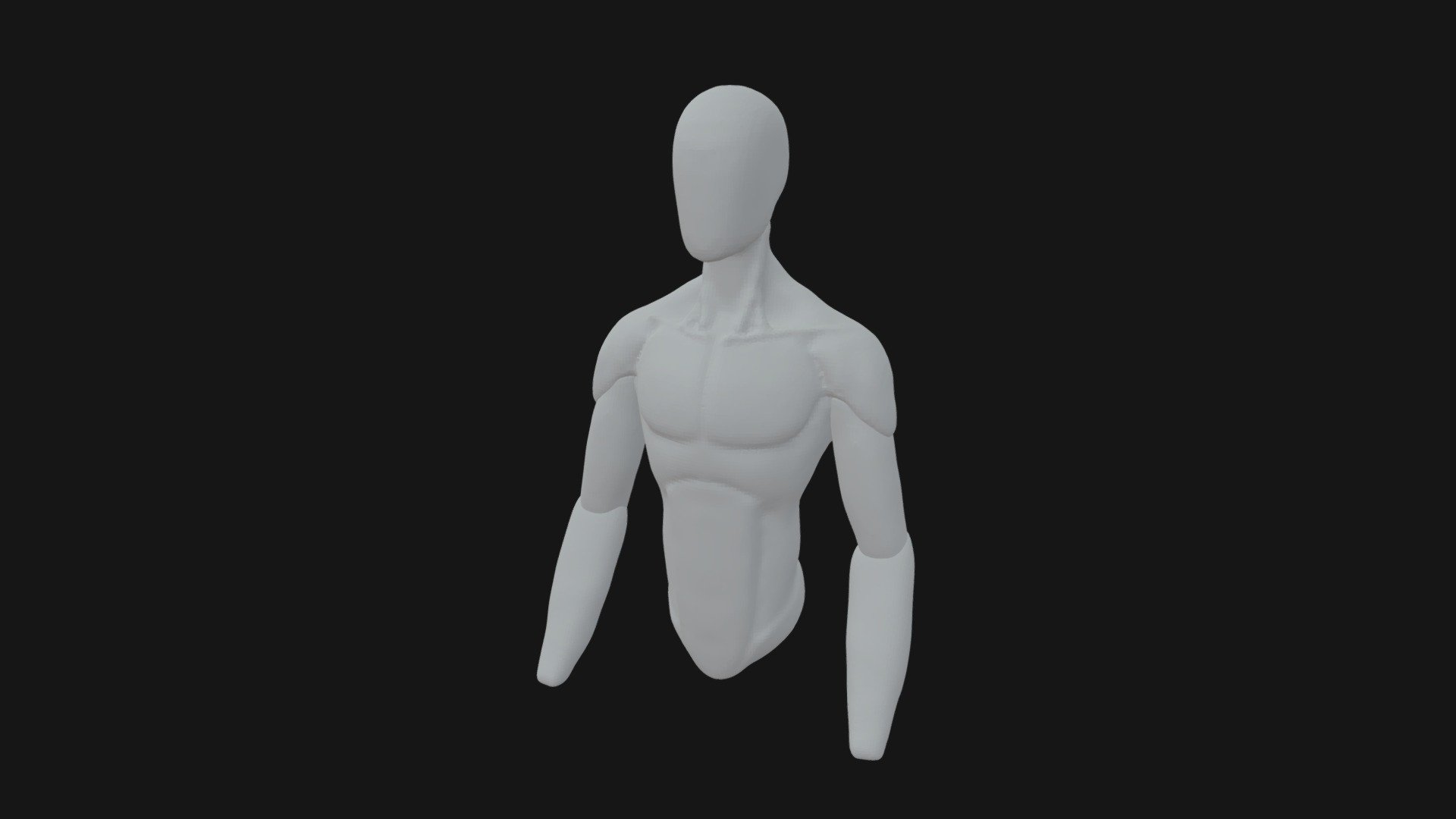 Torso Sculpt - 3D model by ultiMasterious [9bf881b] - Sketchfab