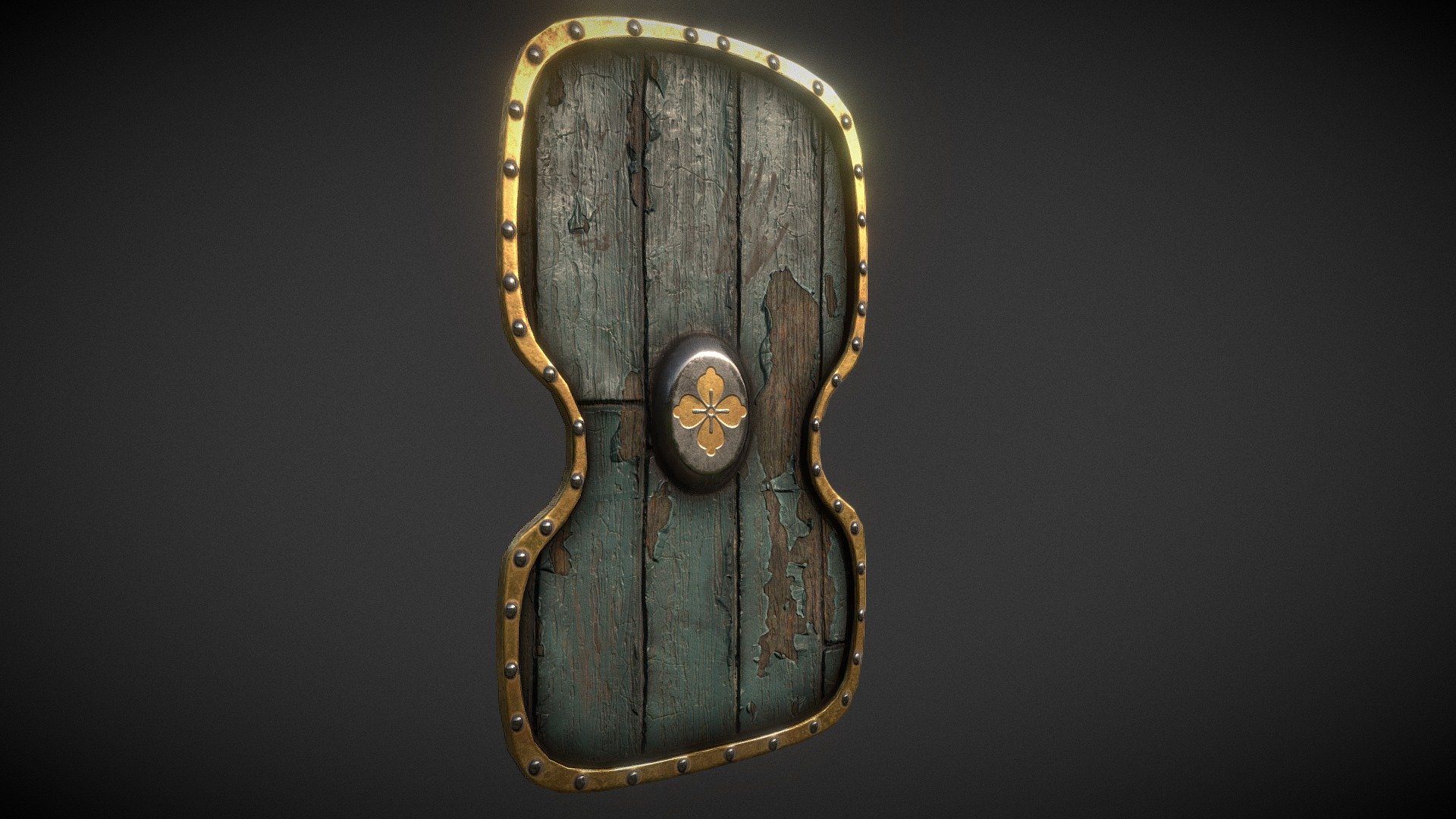 Shield - 3D model by Shedmon [9bfa134] - Sketchfab