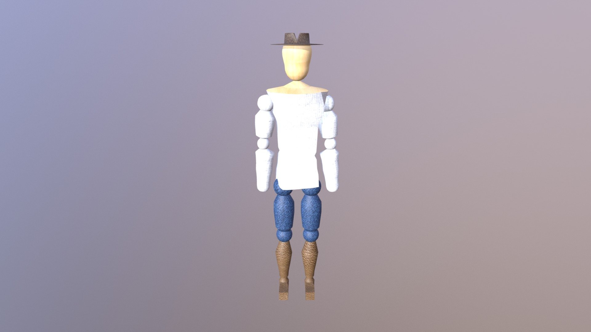 Character Jump - 3D model by johnmartel [9bfd44a] - Sketchfab