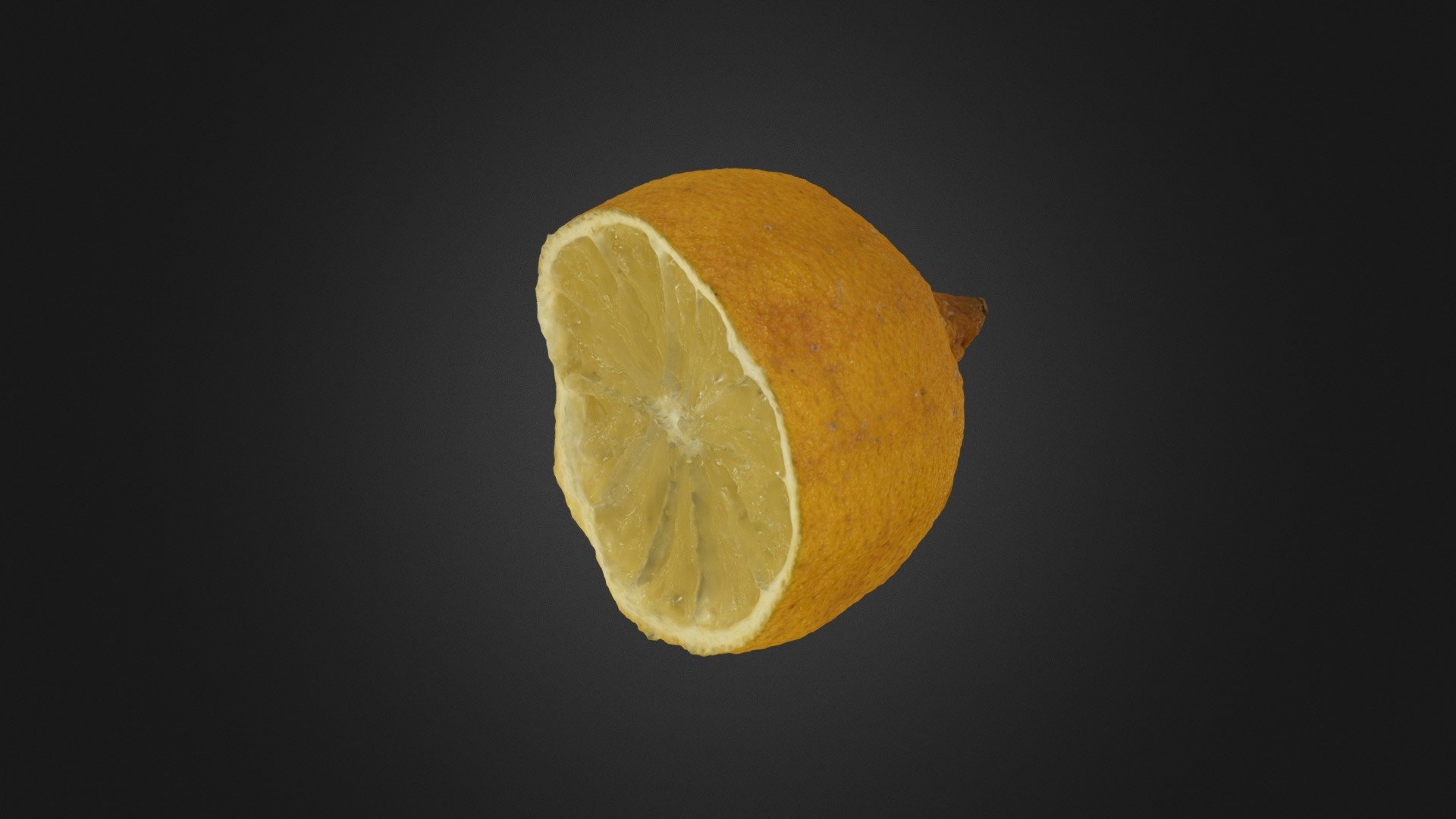 Stale half of a lemon - 3D model by Dimitriy (@dimitriyns333) [9bfe726 ...