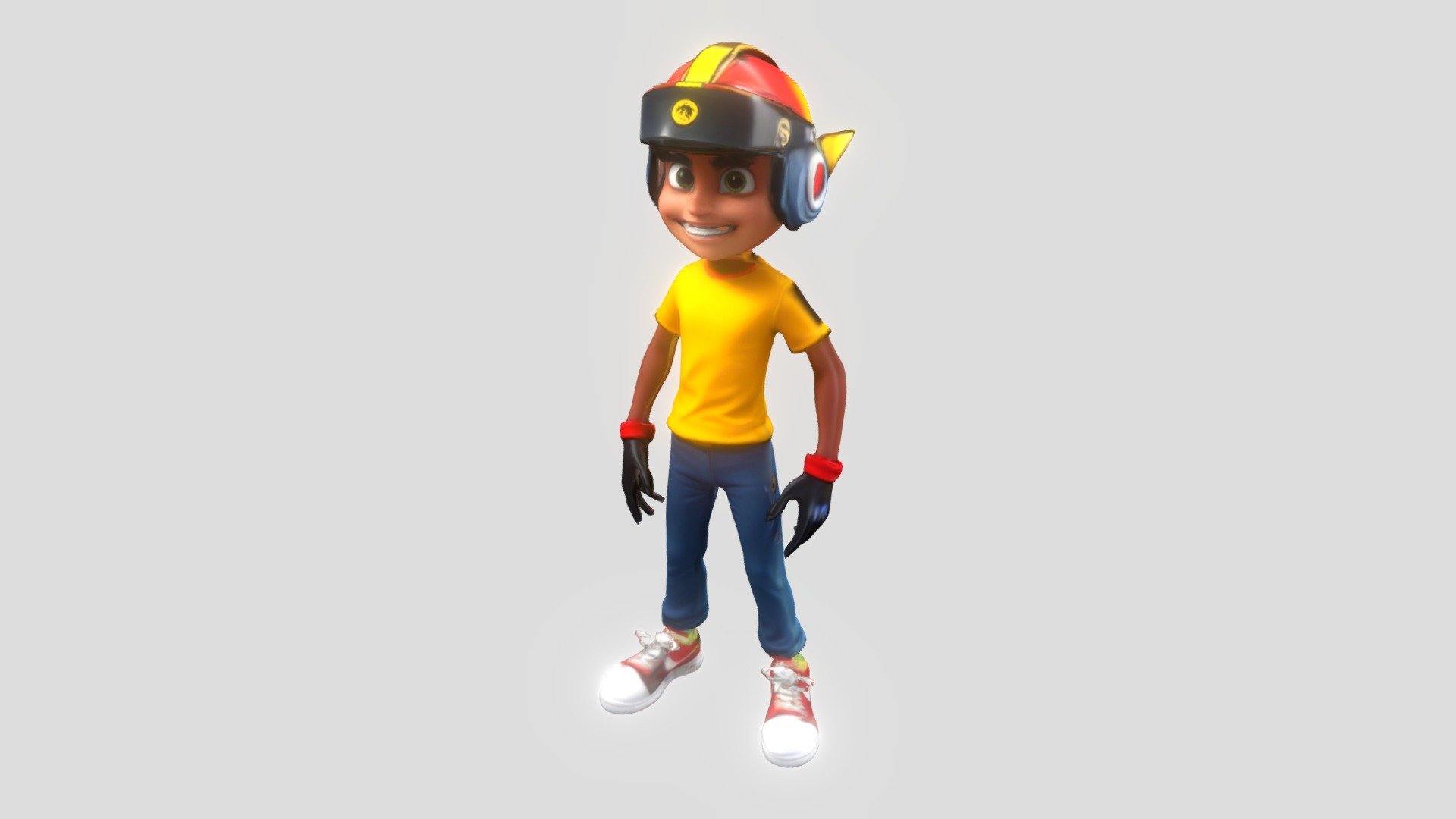 Human Crash Character Low Poly 3D Model - 3D model by mohammad ...