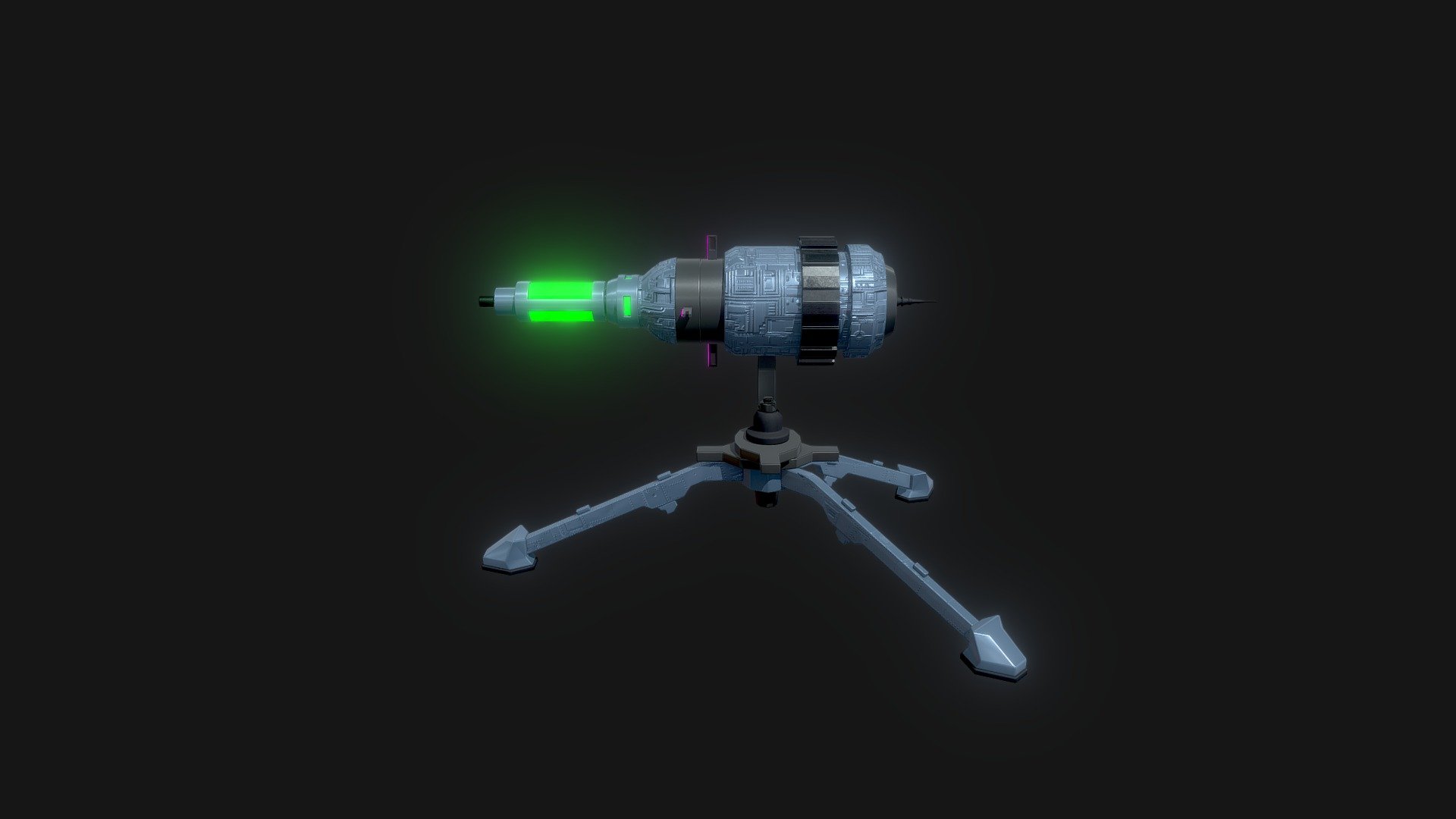 turret - 3D model by jesamabin [9bffc97] - Sketchfab