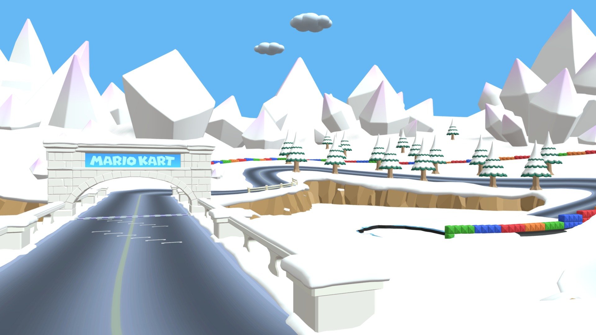 GBA Snow Land - Download Free 3D model by Polygonal_64 (@LegoshiFan ...