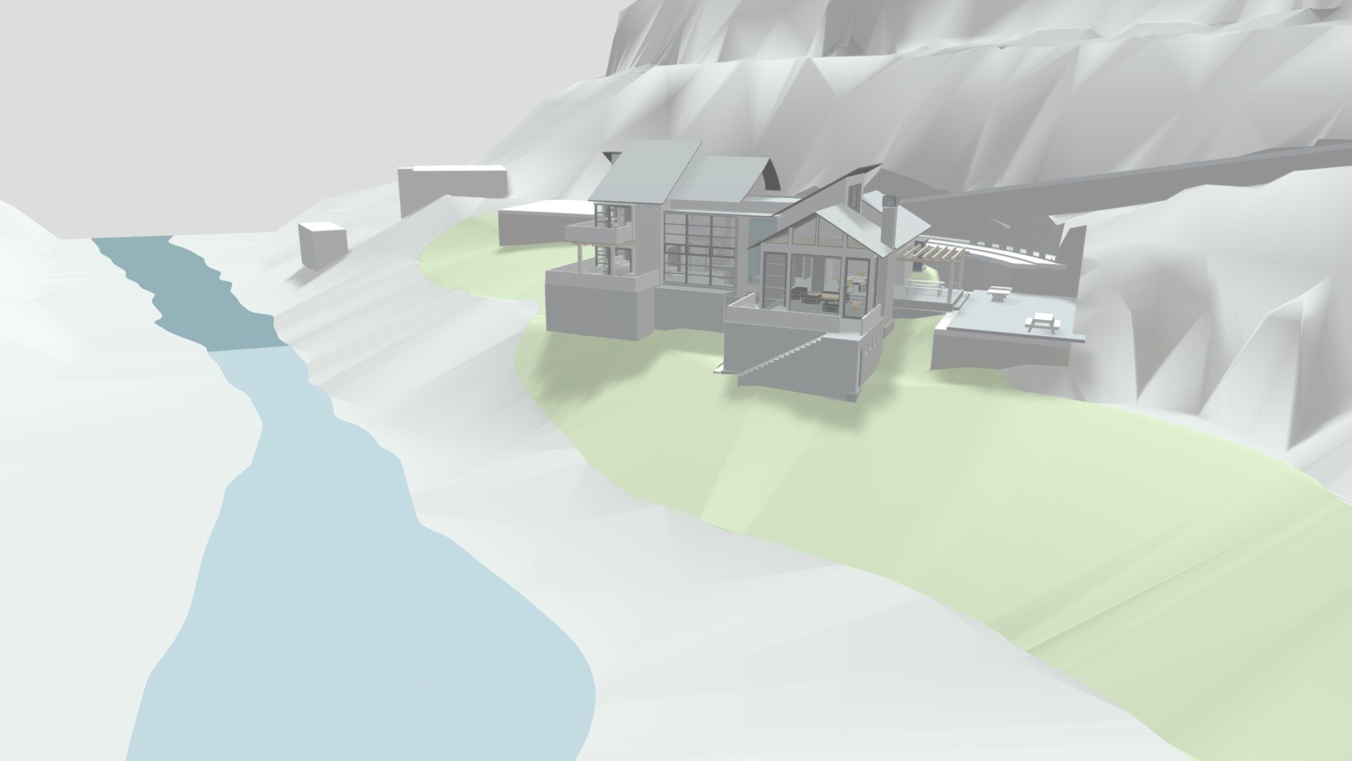 Casa Barry Koifman TERRENO - 3D model by Pedro Pablo Solar C ...