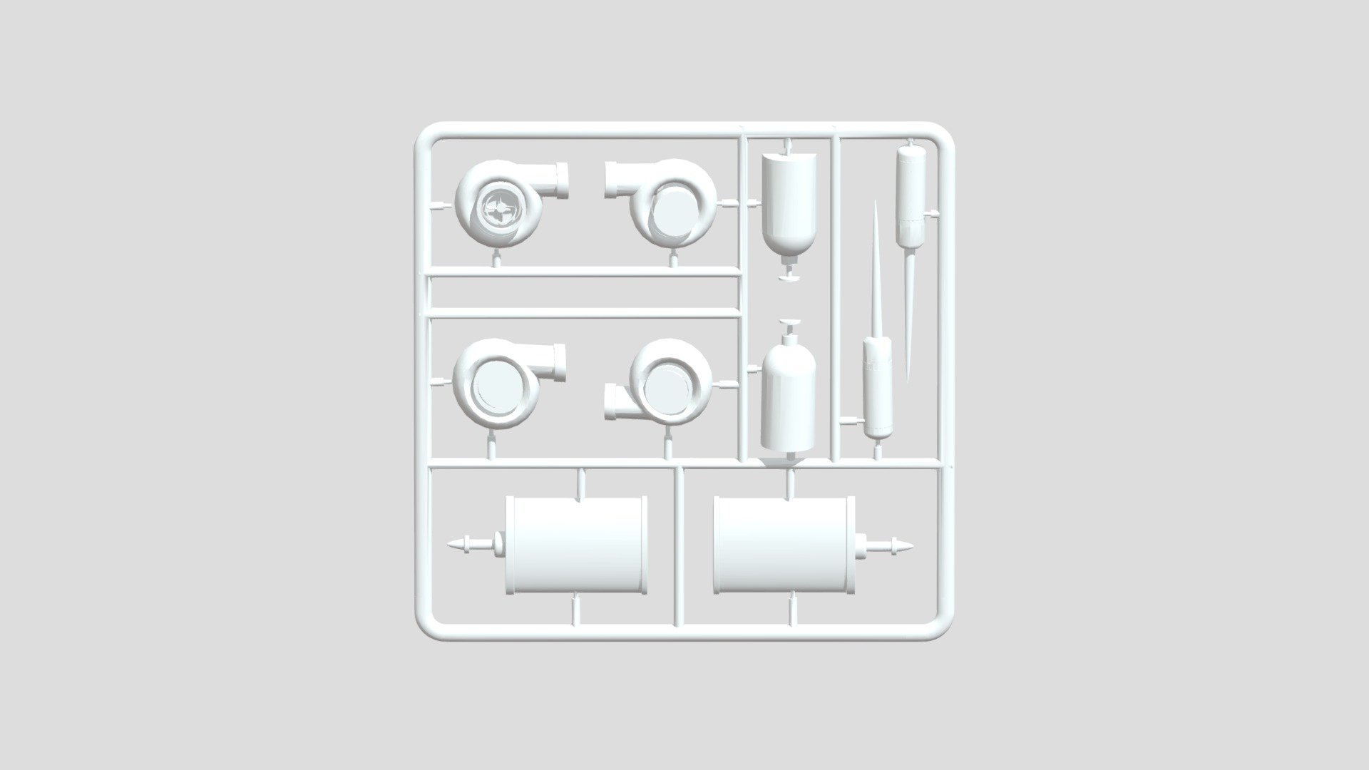 SPRUE Set 1 - Download Free 3D model by Jamparan [9c03899] - Sketchfab
