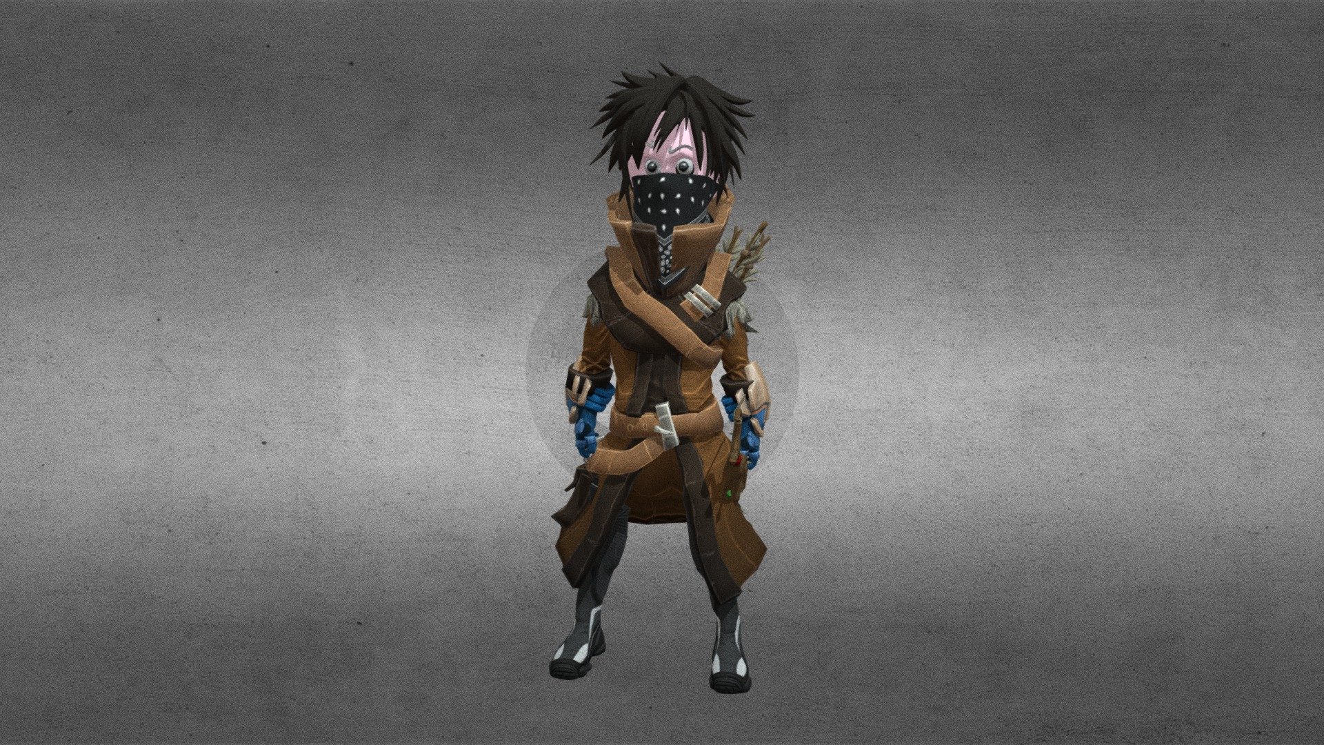 Fantasy Ranger - Download Free 3D model by pooiloui2 [9c045f4] - Sketchfab
