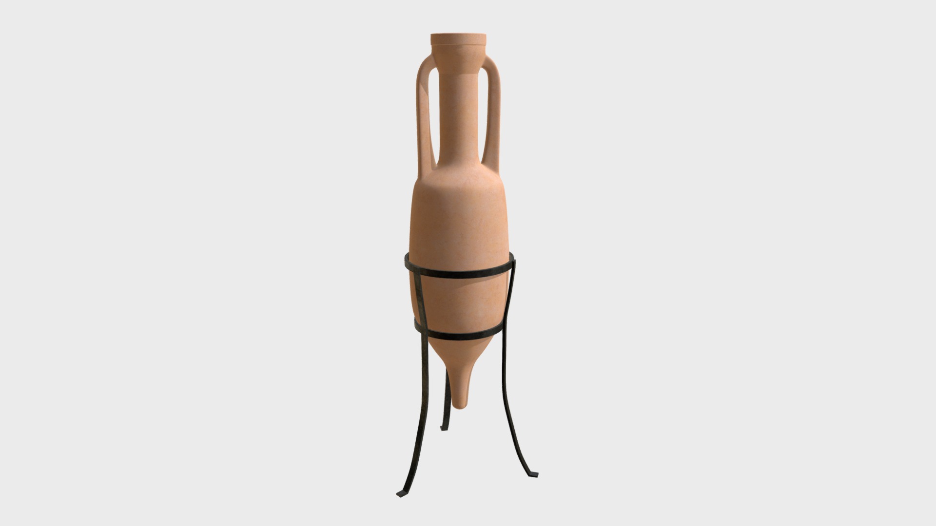 Roman amphora on stand 1 - Buy Royalty Free 3D model by ...