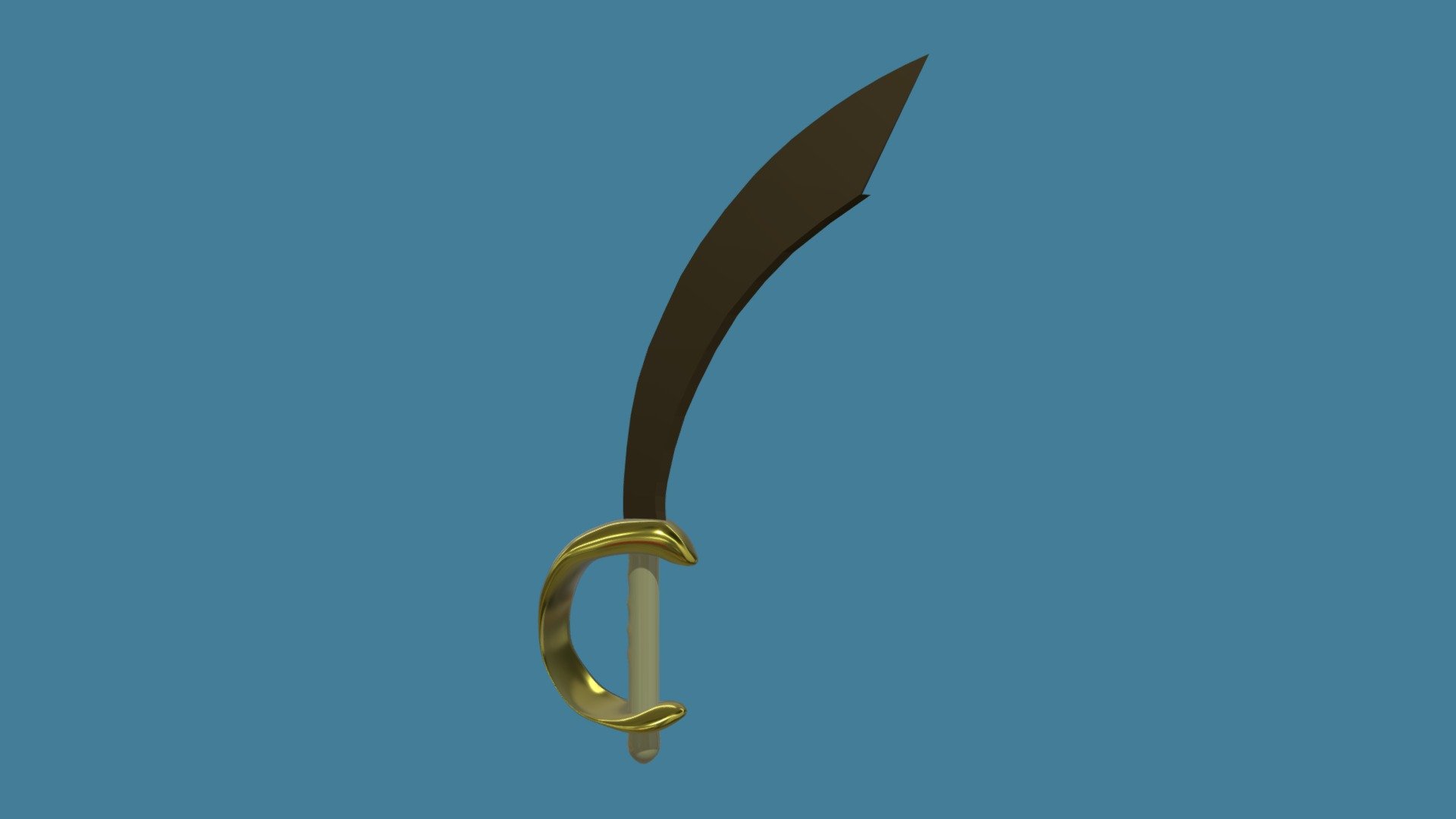 Pirate_Sword - 3D model by natalia (@nataliart) [9c07780] - Sketchfab