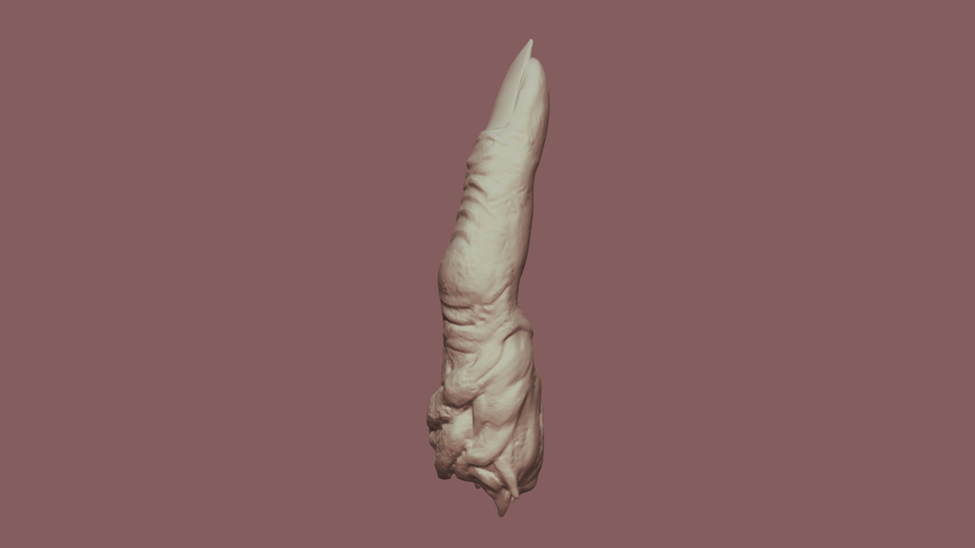Sukuna finger fan art - print ready - 3D model by Marti Medina ...