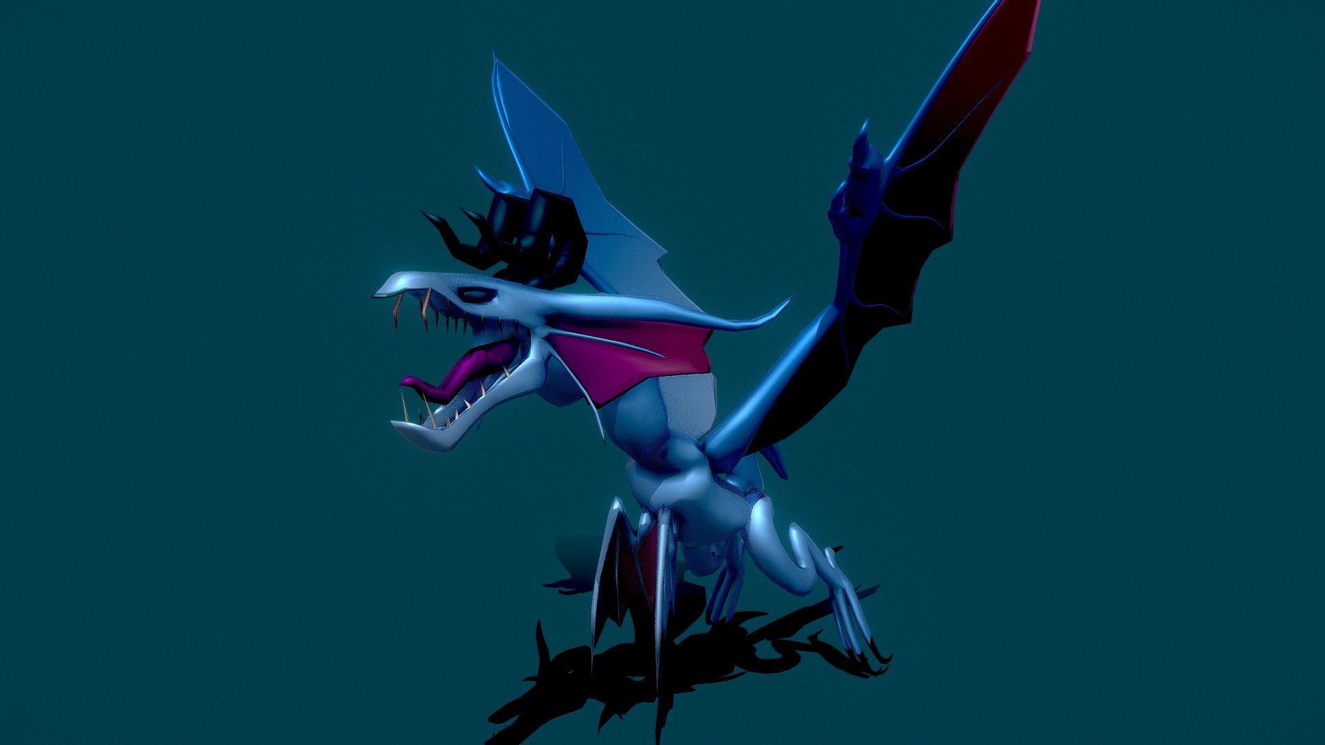Phantasm Spiral Dragon (Yugioh) - Buy Royalty Free 3D model by Yanez ...