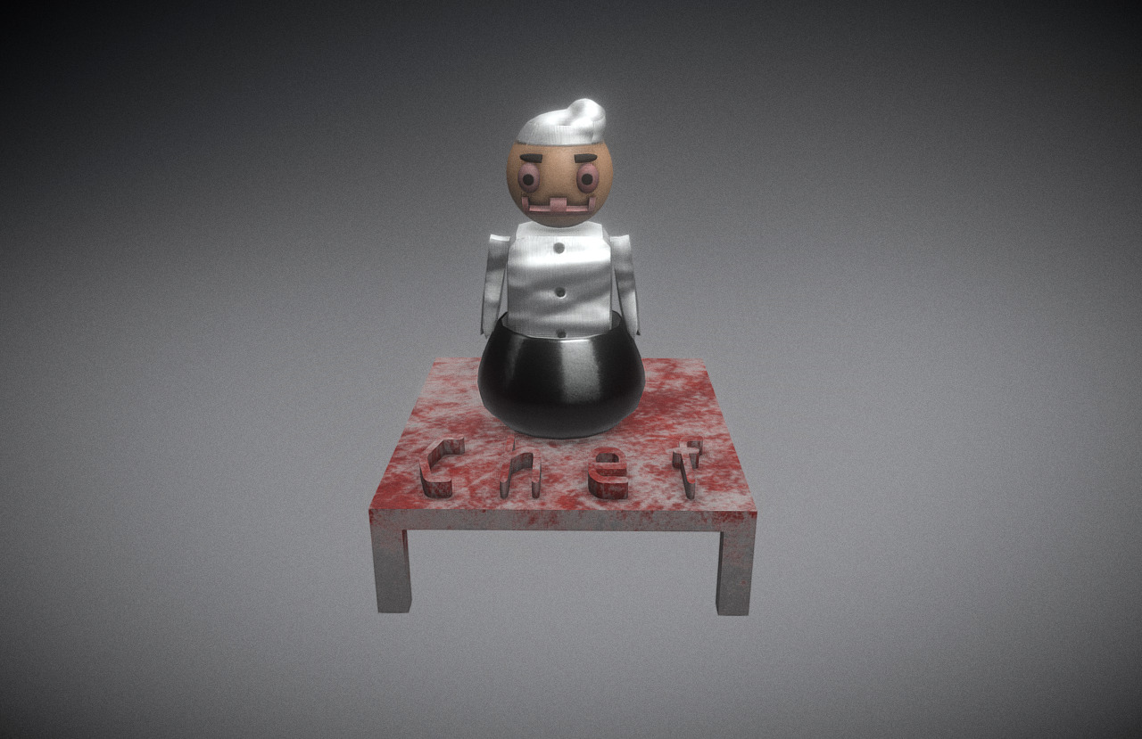 Chefs Table - 3D model by Chris Russell (@chris.russ) [9c0cf6d] - Sketchfab