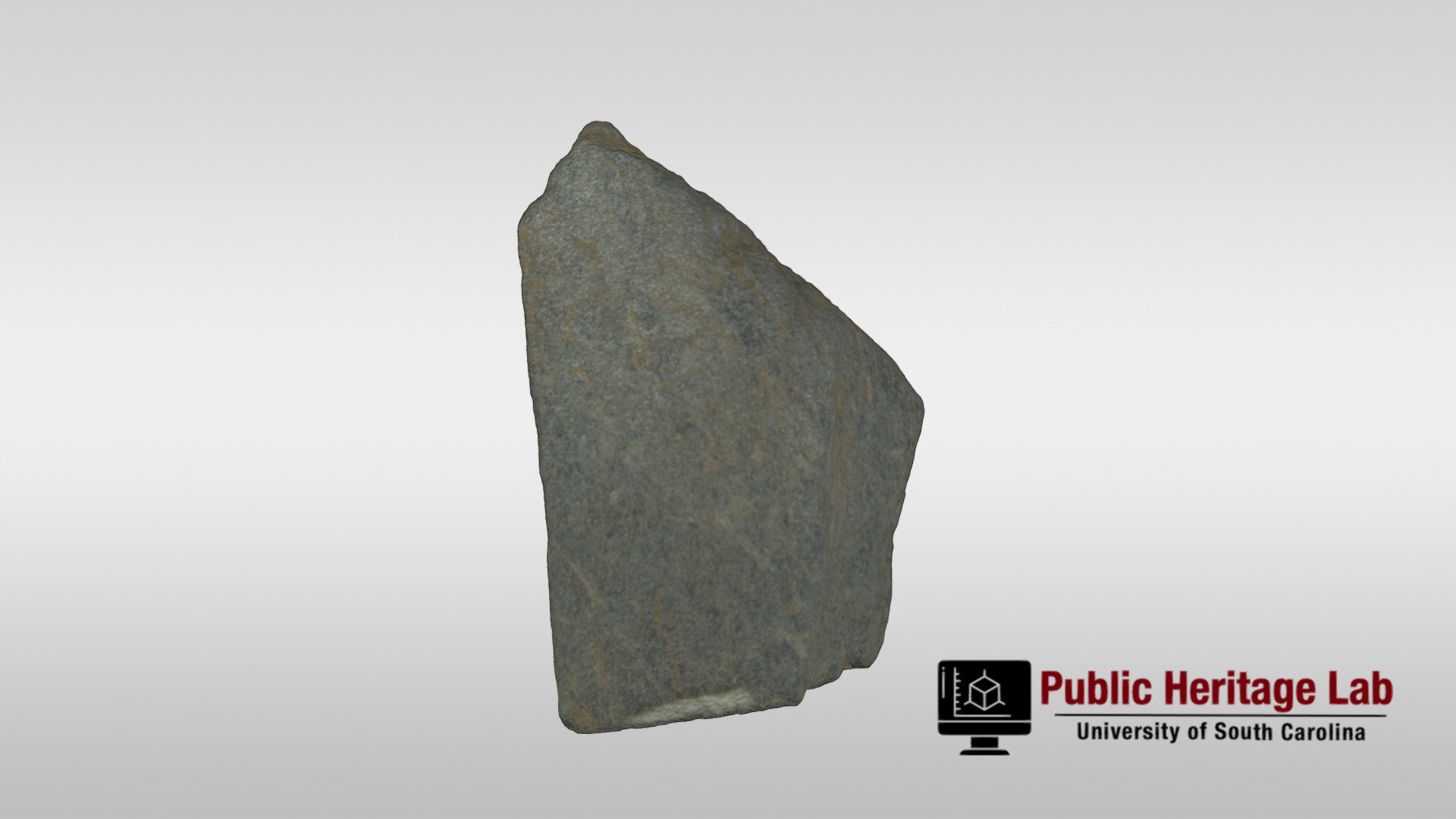 Hampton Plantation: Large Flat Stone 1 - 3D model by UofSC Public ...