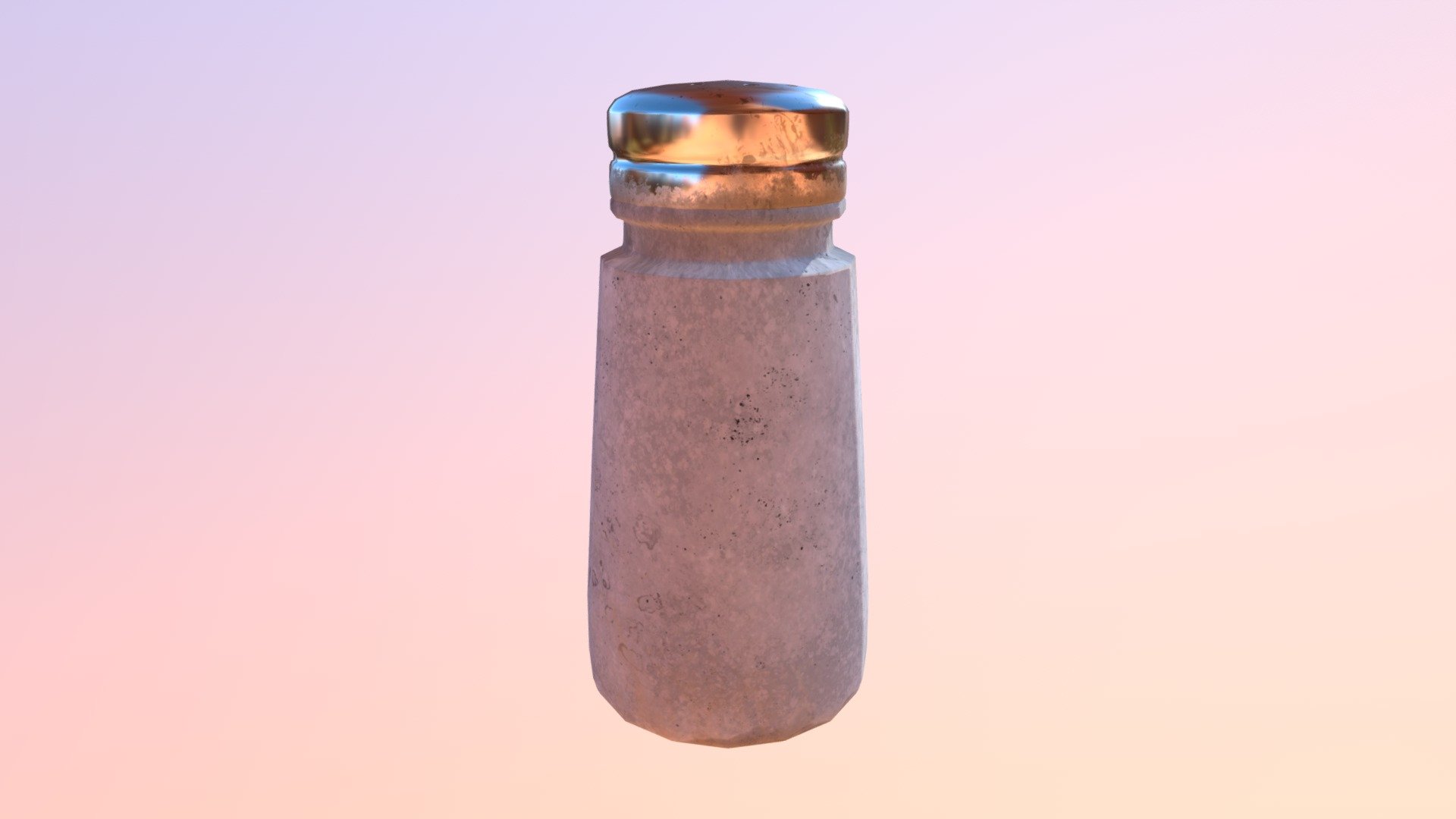 Salt Shaker - 3D model by Arantxa Edwards (@arantxaedwards) [9c0e5e9 ...