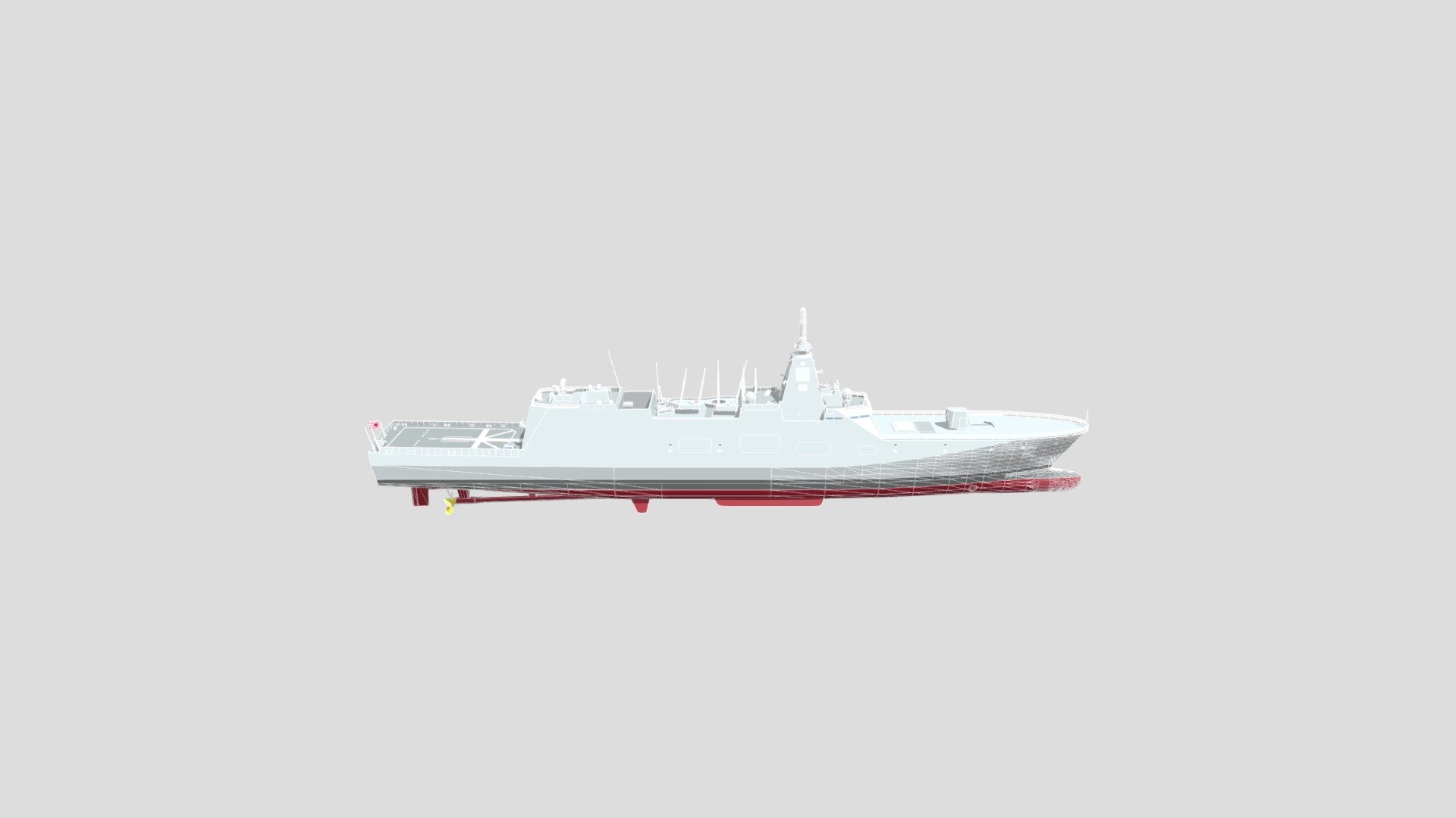 Battle Ship - Download Free 3D model by Gman The Cruise Dude ...