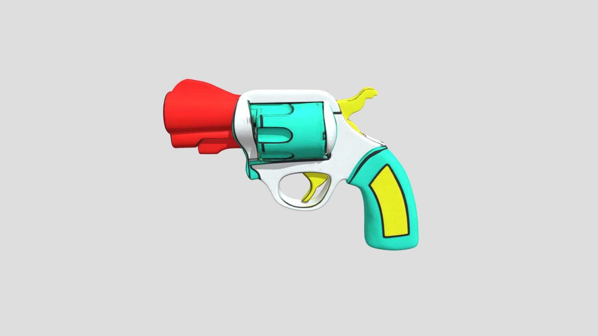 MR.Blasty Pistol - Toy Revolver - 3D model by 1st_Joker (@kdarwish107 ...
