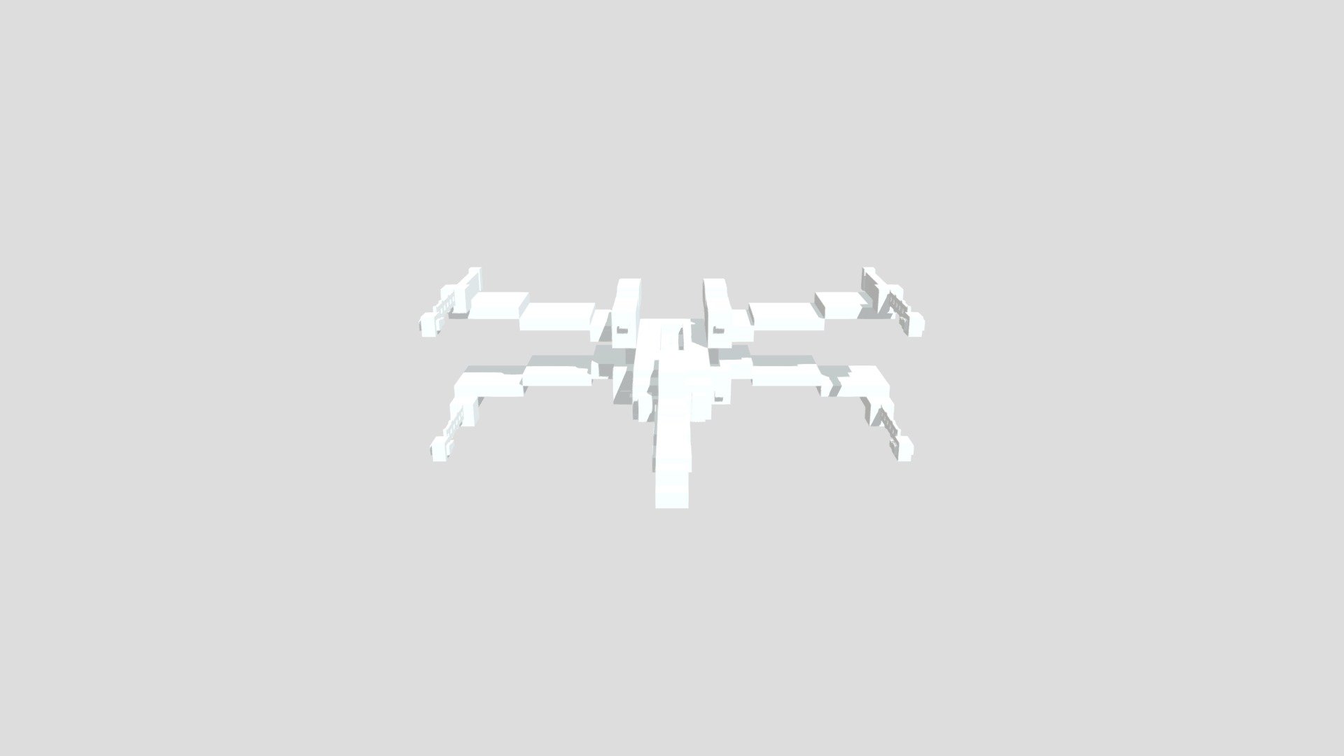 Minecraft X-Wing - Download Free 3D model by Tigerar1 (@allanromanreyes ...