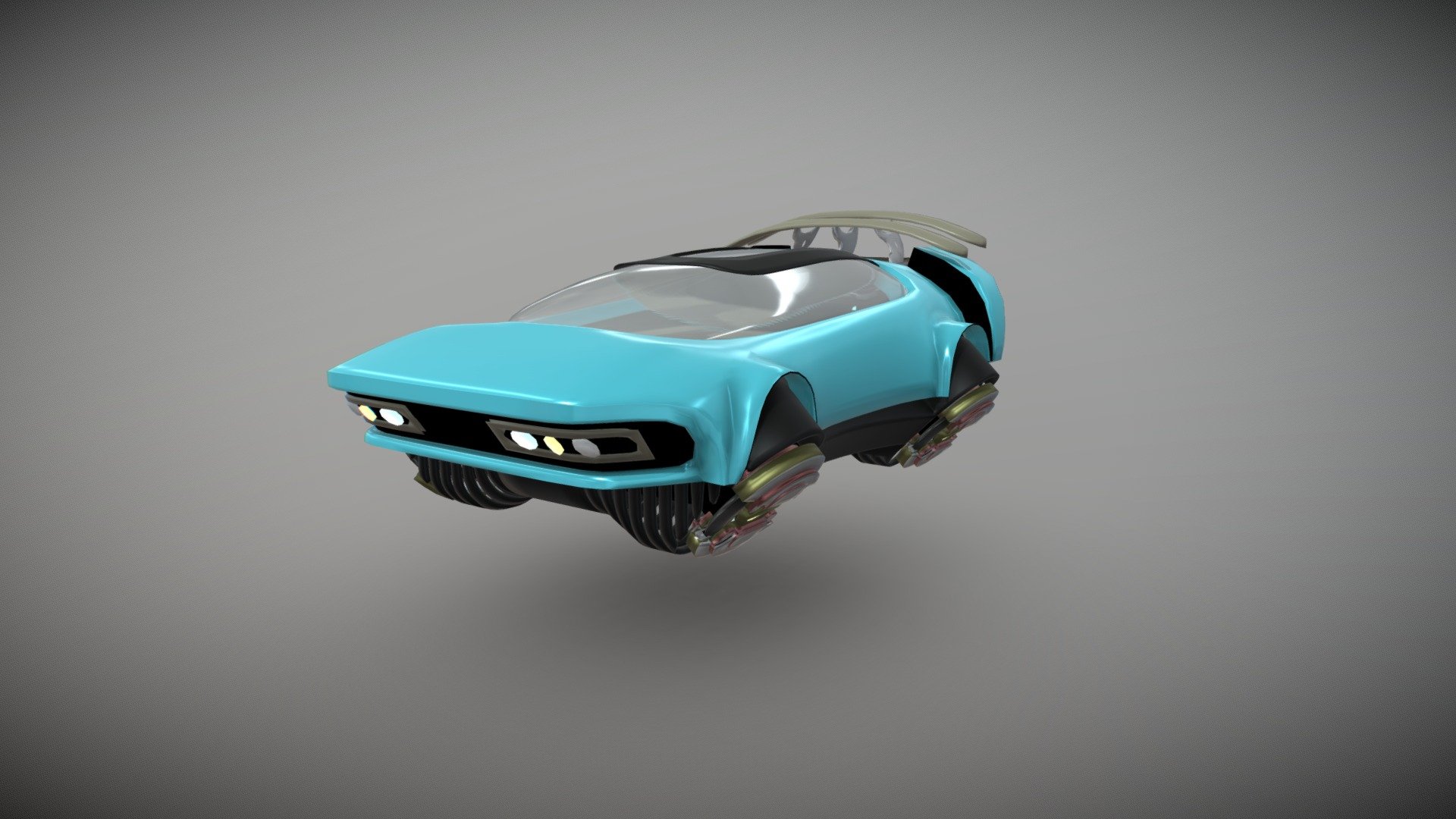 Simplistic Flying Vehicle 19 - Buy Royalty Free 3D model by TankStorm ...