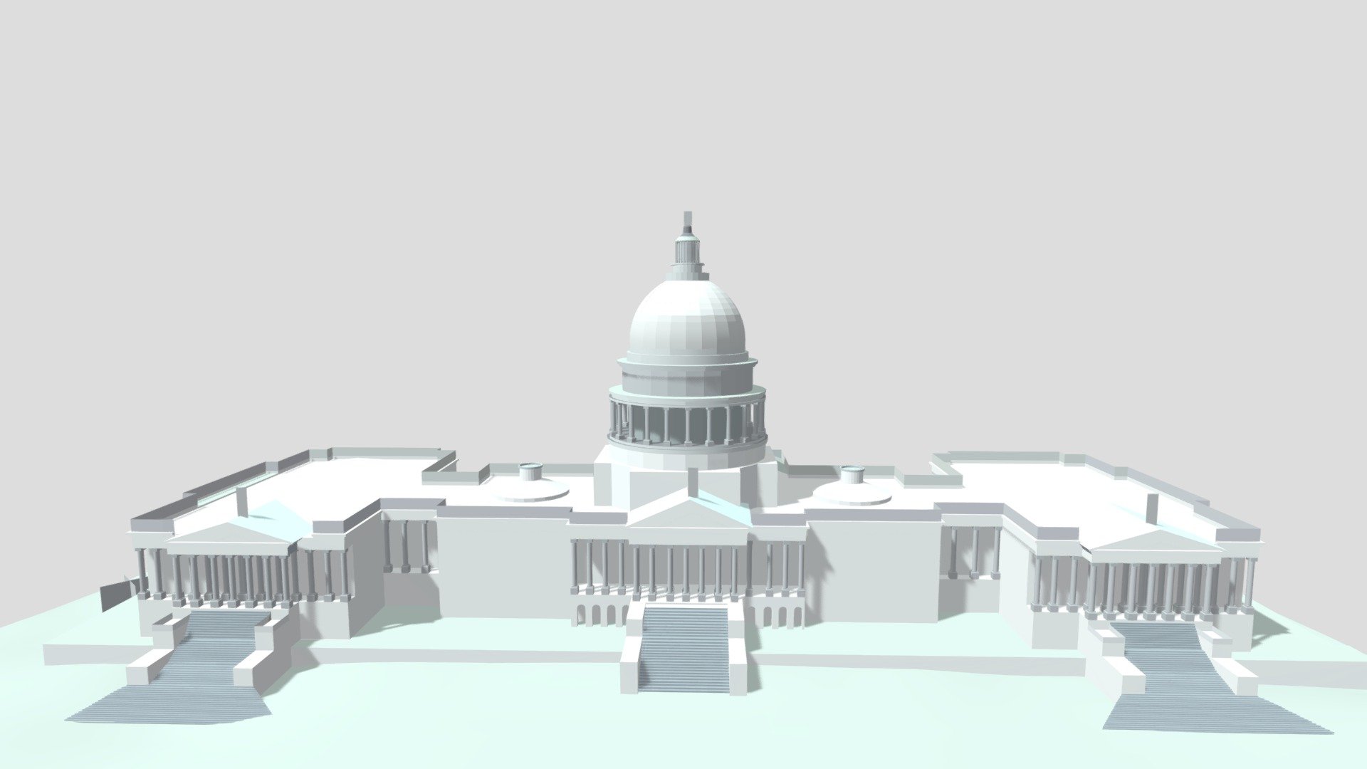 the capital - 3D model by nourhananwar [9c12d67] - Sketchfab