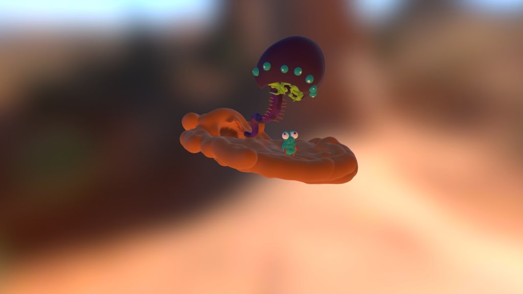 Worm - 3D model by aarondoenges [9c131e3] - Sketchfab