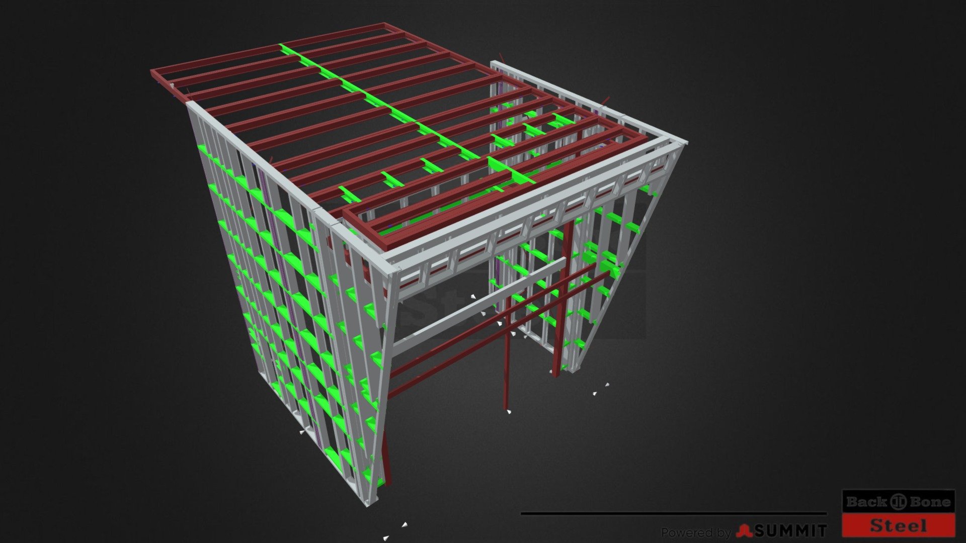 ML1-ML3 REVISED BOX GUTTER - 3D model by backbonesteel [9c13de7 ...