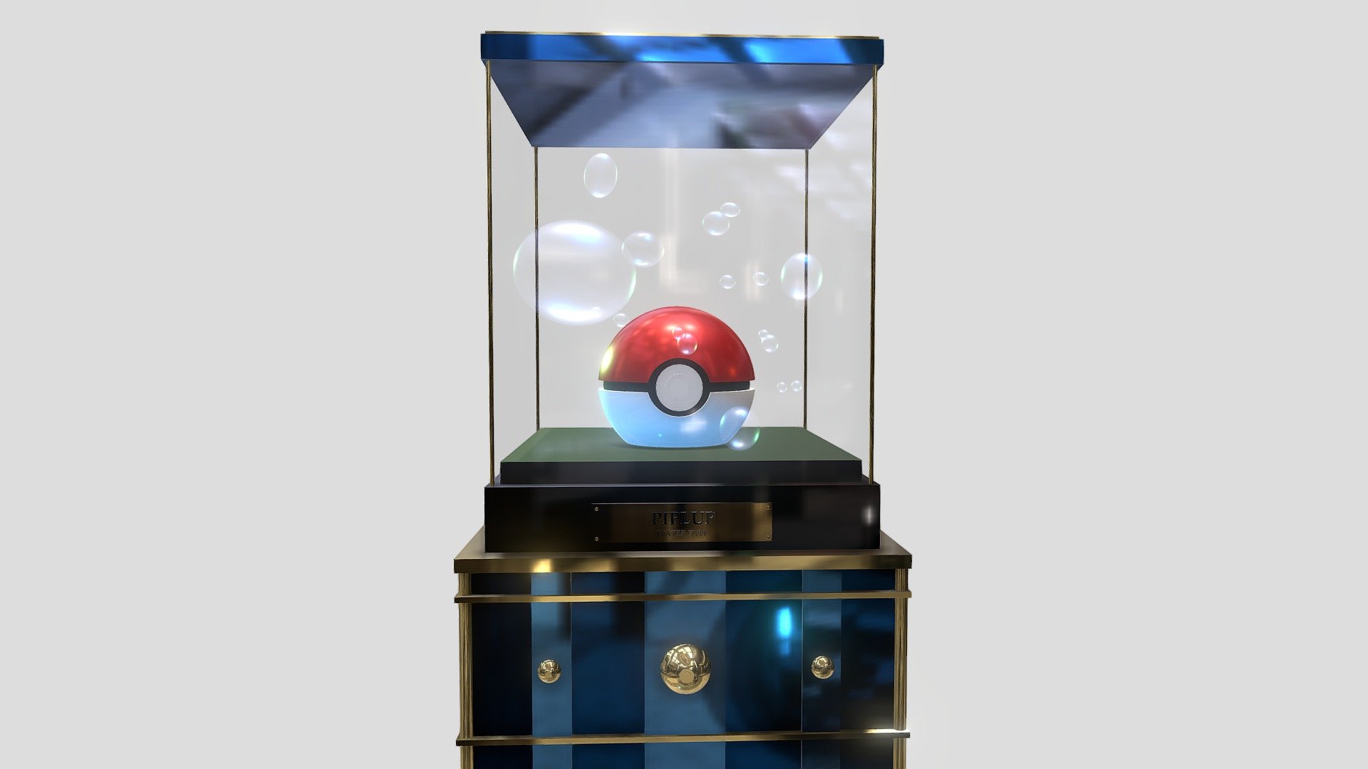 Pokémon Piplup Display - 3D model by Andres C. (@andres.c3D) [9c14233 ...