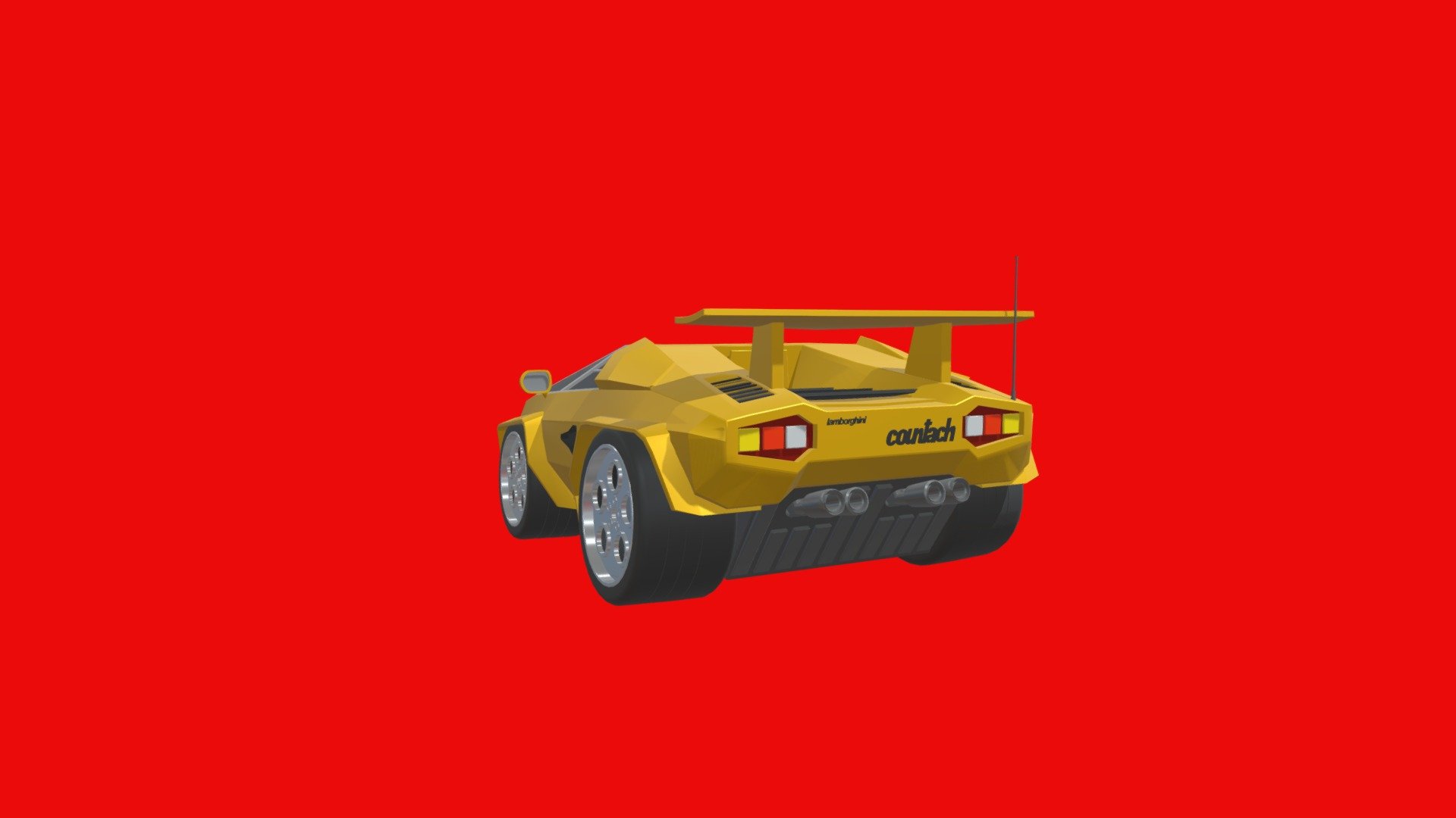 Lambo:Mini:Countach:SDC - 3D model by alexia3 [9c1554a] - Sketchfab