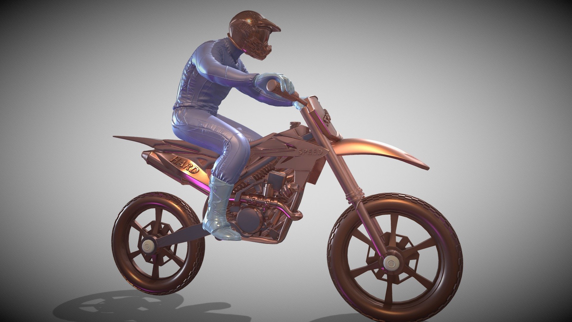 MOTOCYCLE RACER - Buy Royalty Free 3D model by spartankaKst [9c15e43 ...