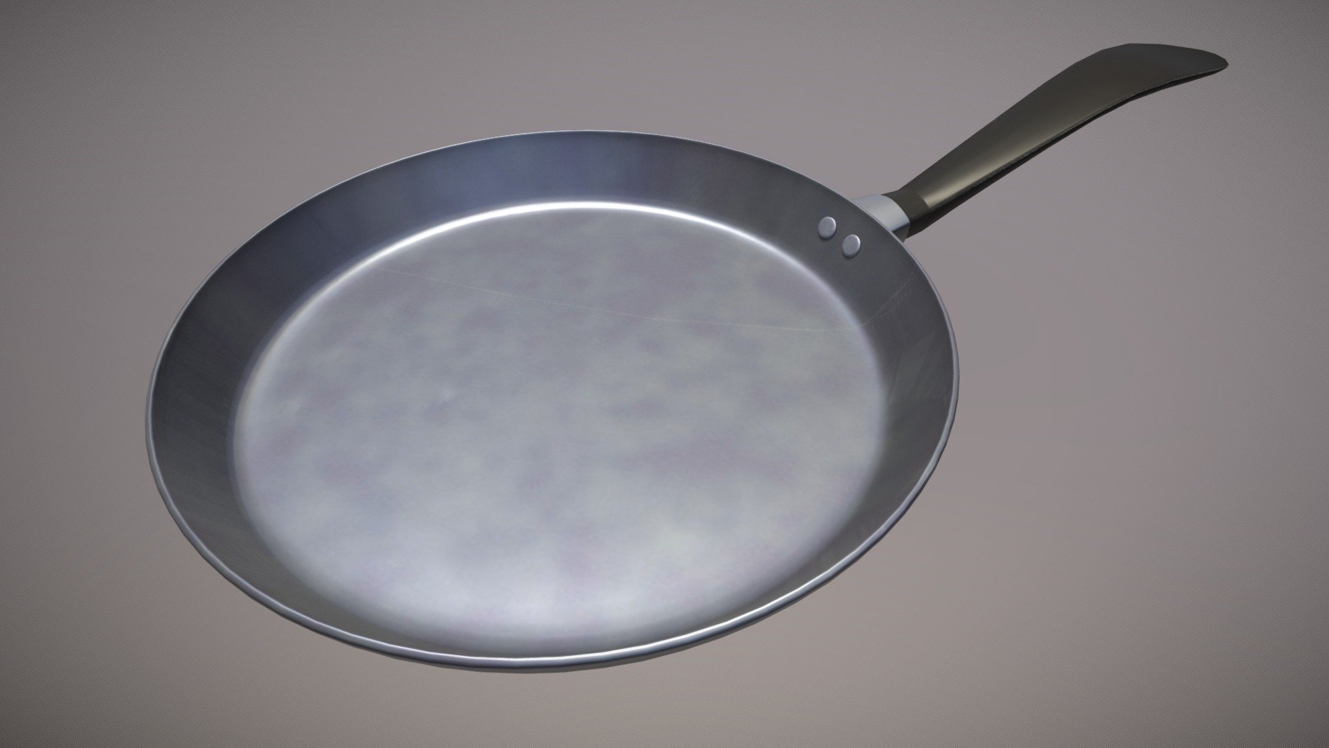 Full metalic black skillet - 3D model by edoomac [9c178d1] - Sketchfab
