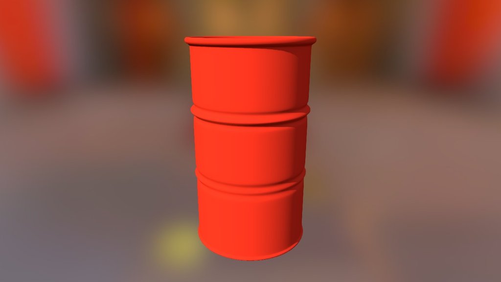Simple Barrel - Download Free 3D model by Samuell [9c181c2] - Sketchfab