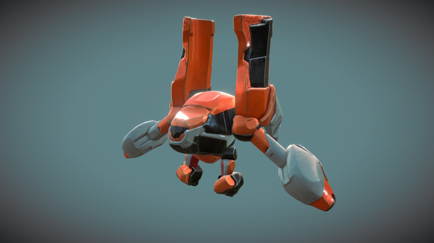 Ultra Mech Showdown: Rock - 3D model by robotpencil [9c1823e] - Sketchfab