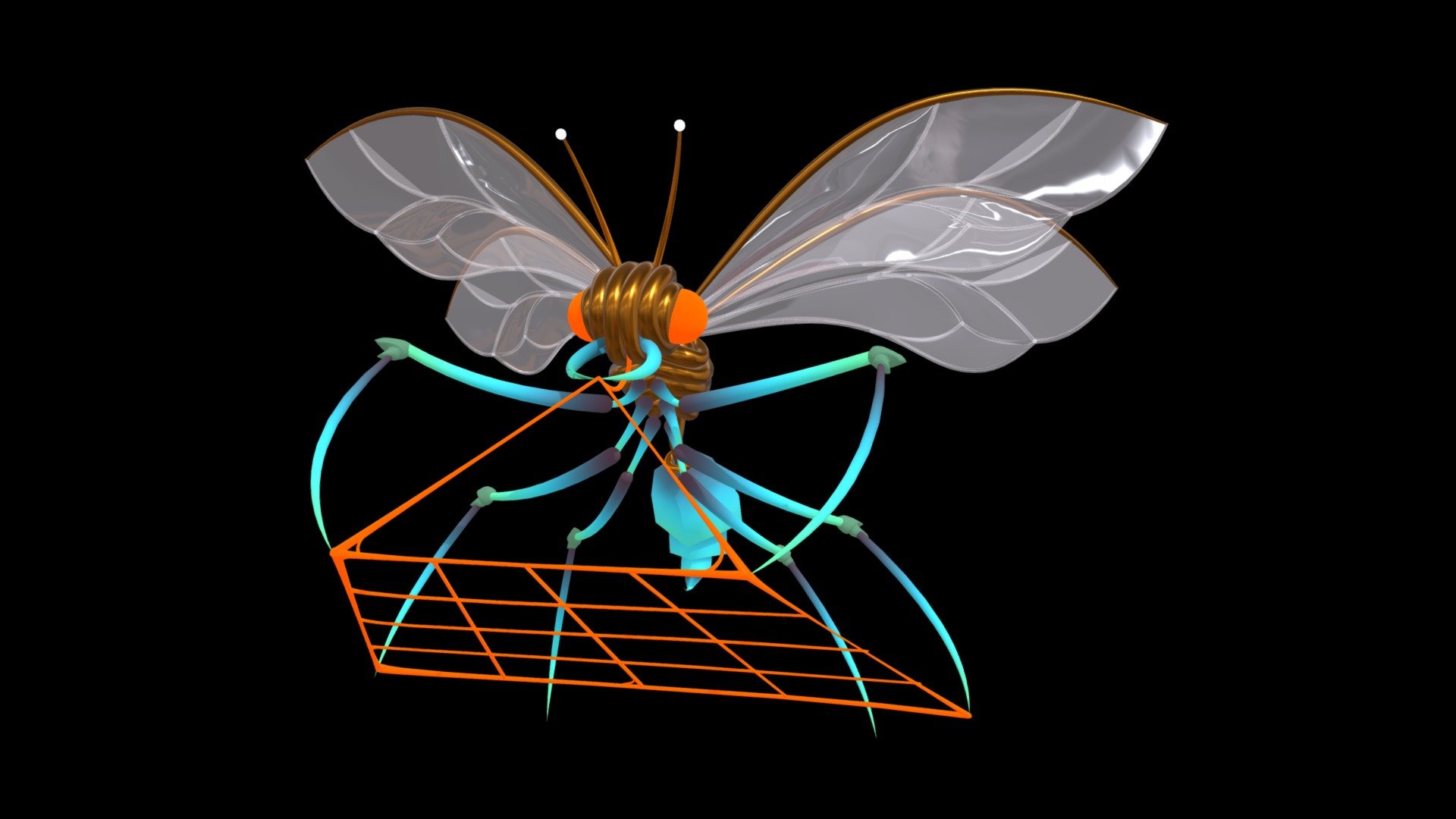Grid Weaver - 3D model by Metageist [9c1916b] - Sketchfab
