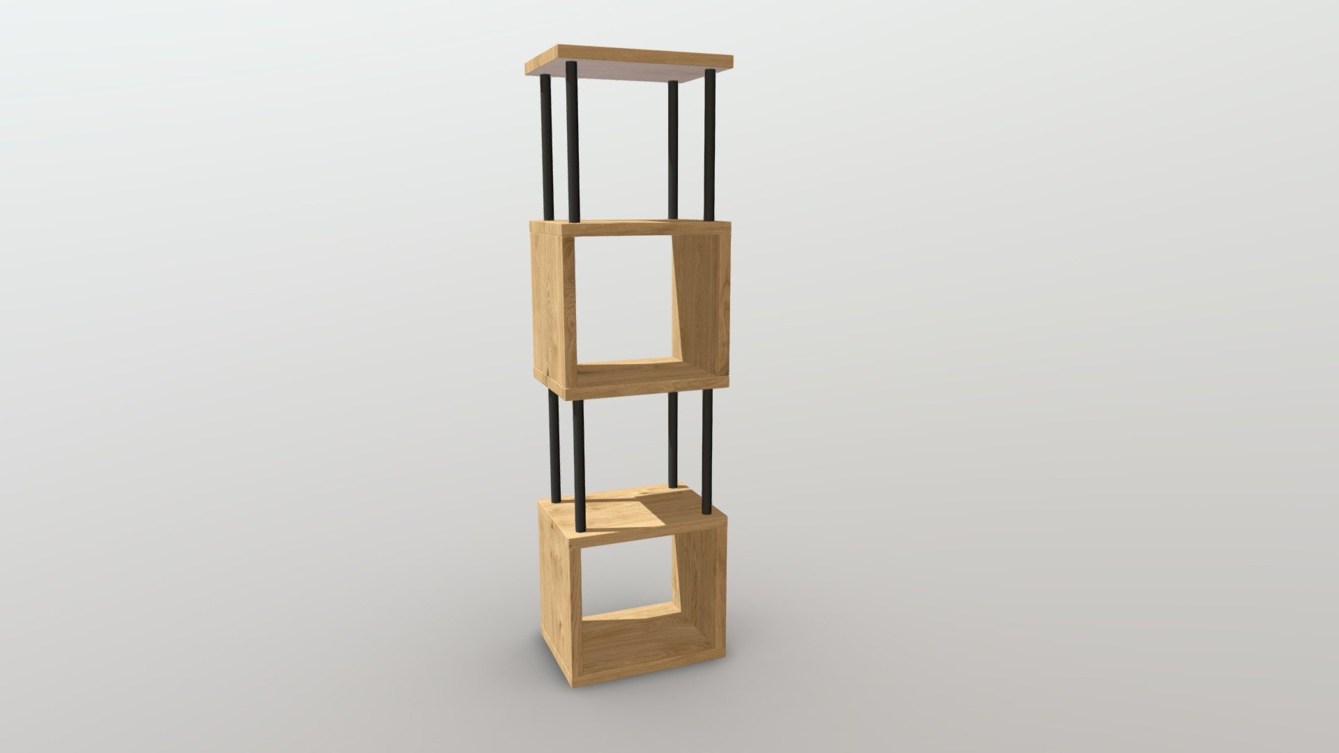 5 storage shelves - Buy Royalty Free 3D model by interior model ...