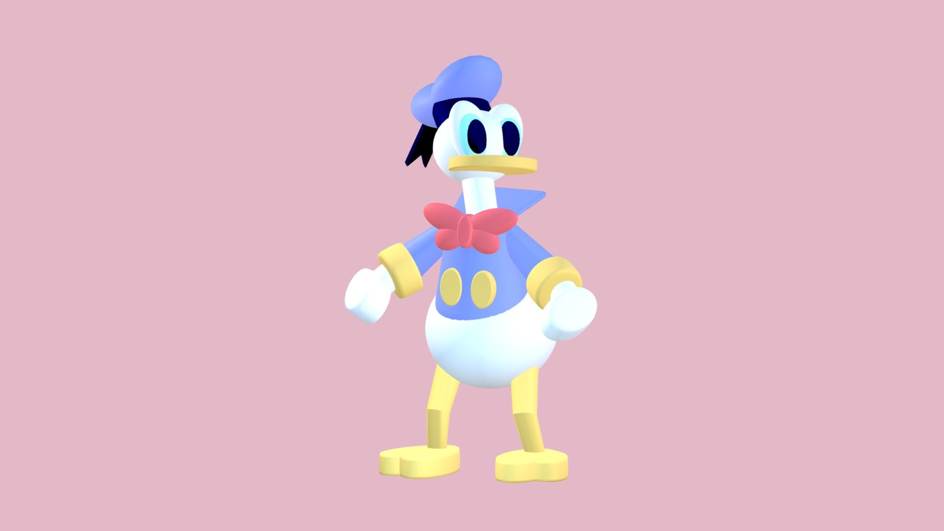 Donald - Download Free 3D model by stinauinn [9c19cf4] - Sketchfab