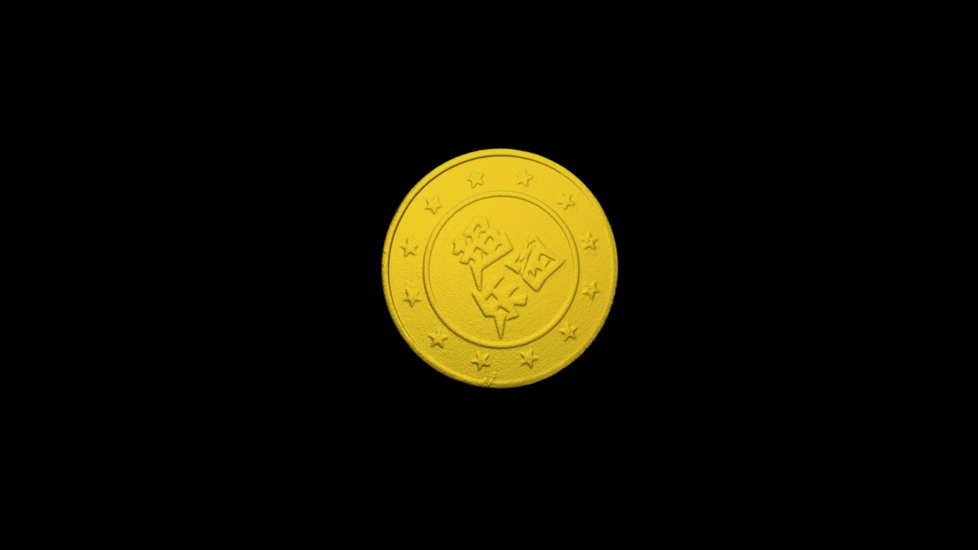 Game Coin - Download Free 3D model by Thunk3D 3D Scanner (@Lily.Qin1 ...