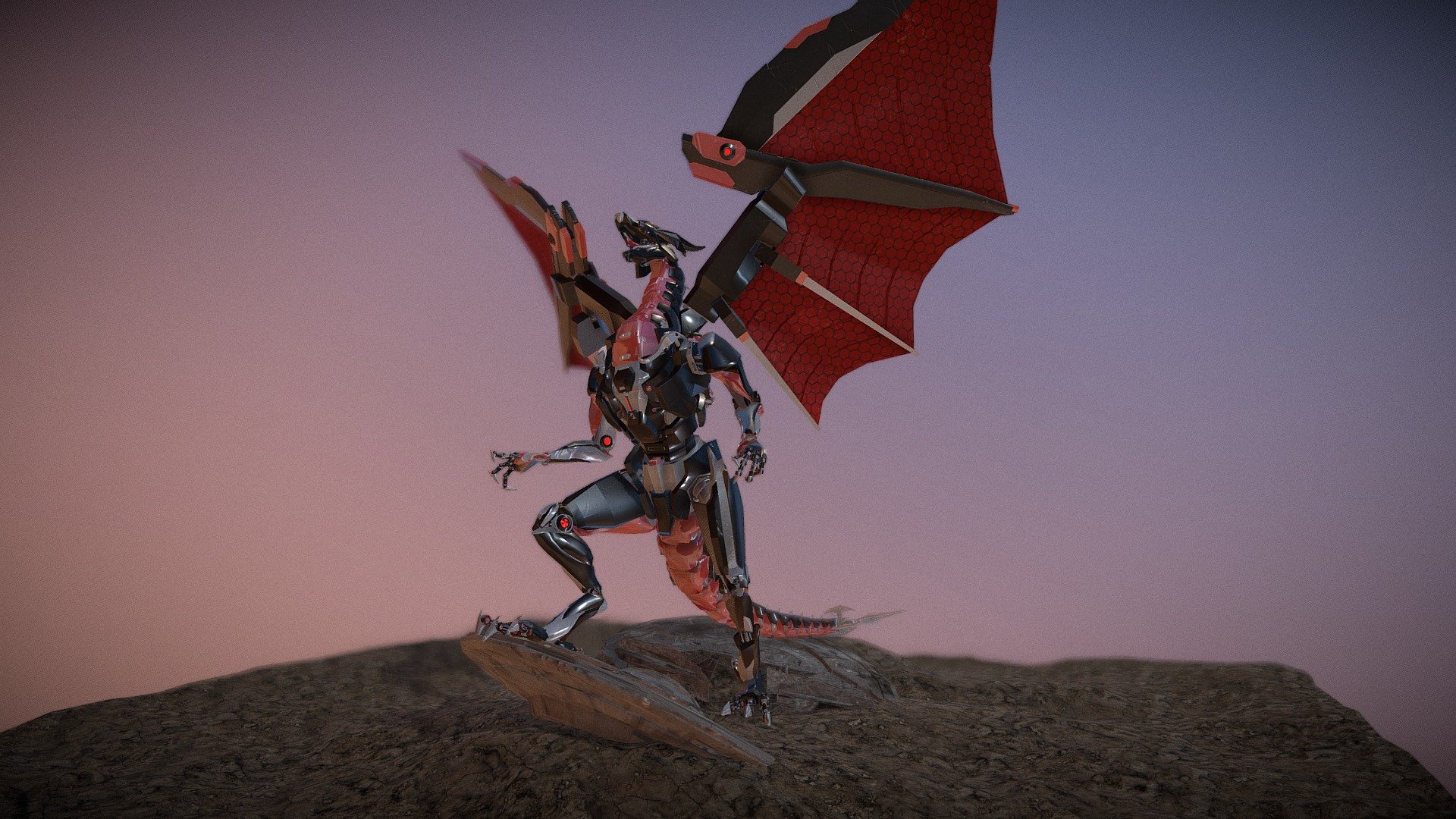 MSI Draogn - 3D model by Awei (@awei0829) [9c1c7d5] - Sketchfab