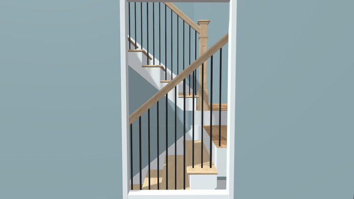 Staircase 3D models - Sketchfab
